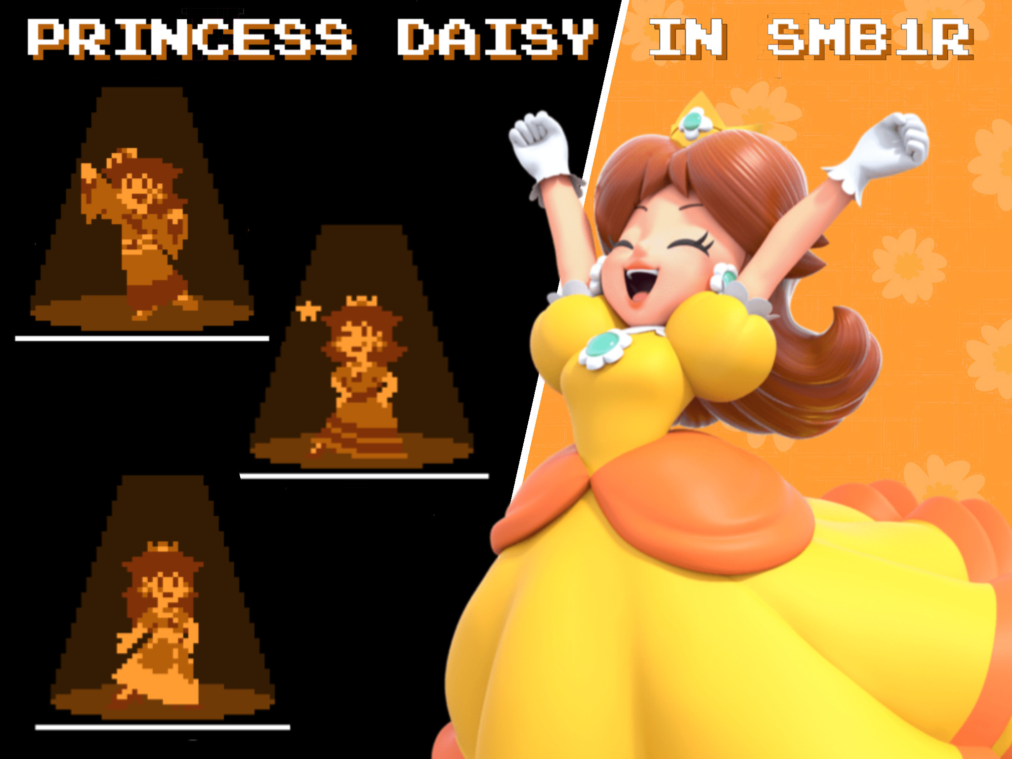 Princess Daisy Mod for Super Mario Bros. Remastered [Unofficial ...