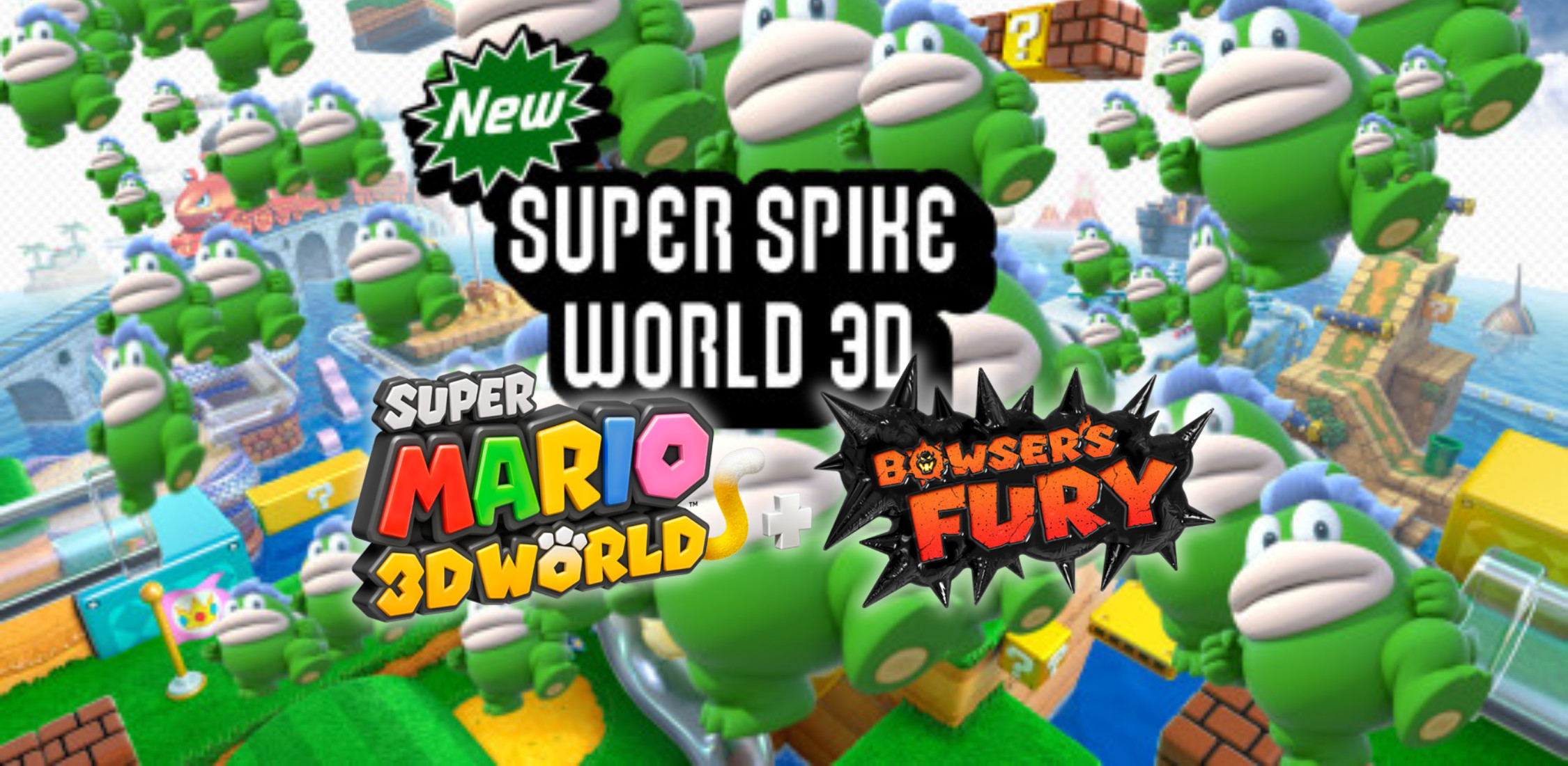 New Super Spike World 3D Mod for Super Mario 3D World + Bowser's Fury ...