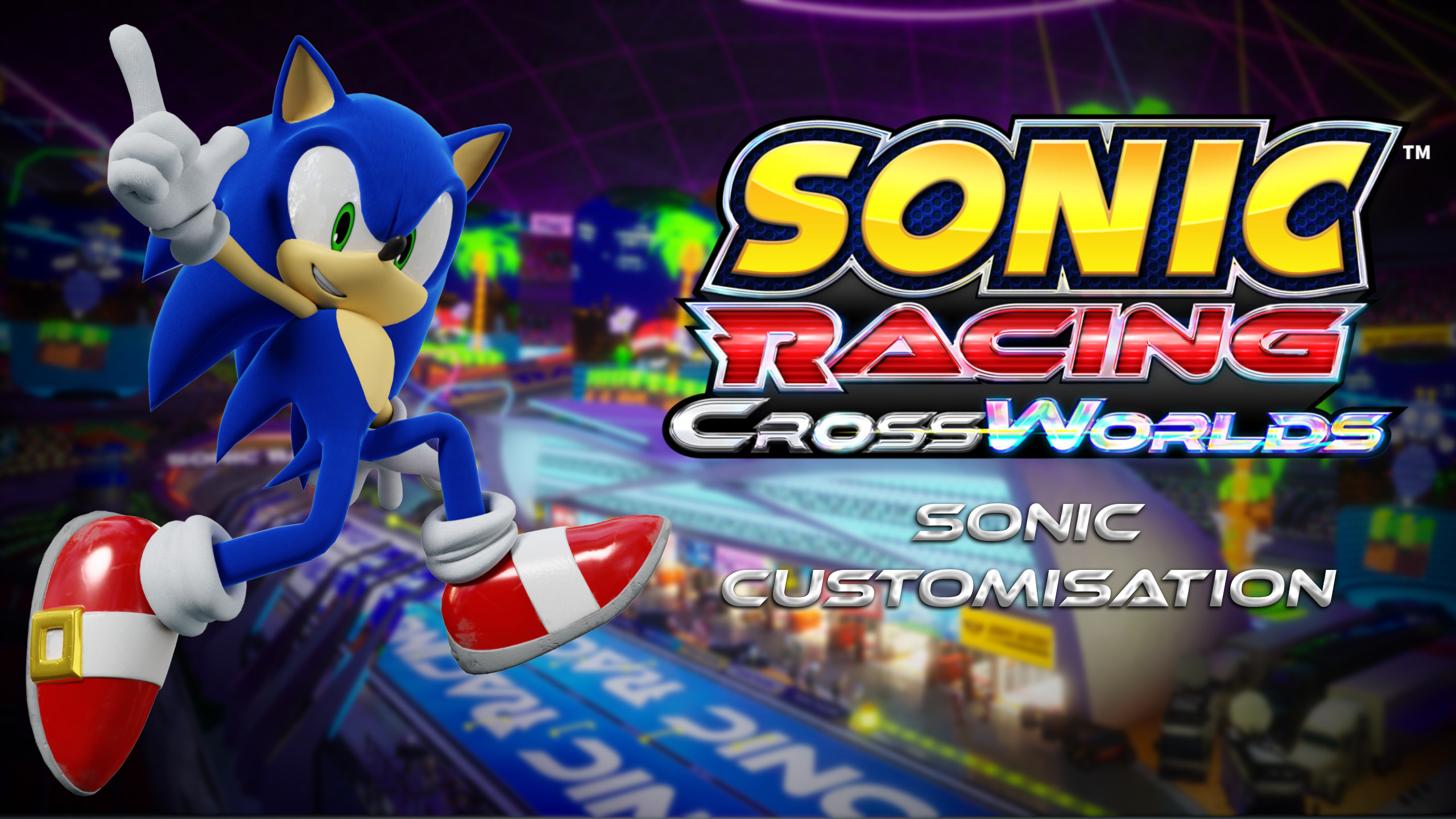 Sonic Customisation Mod for Sonic Racing: CrossWorlds | SR:CW Mods