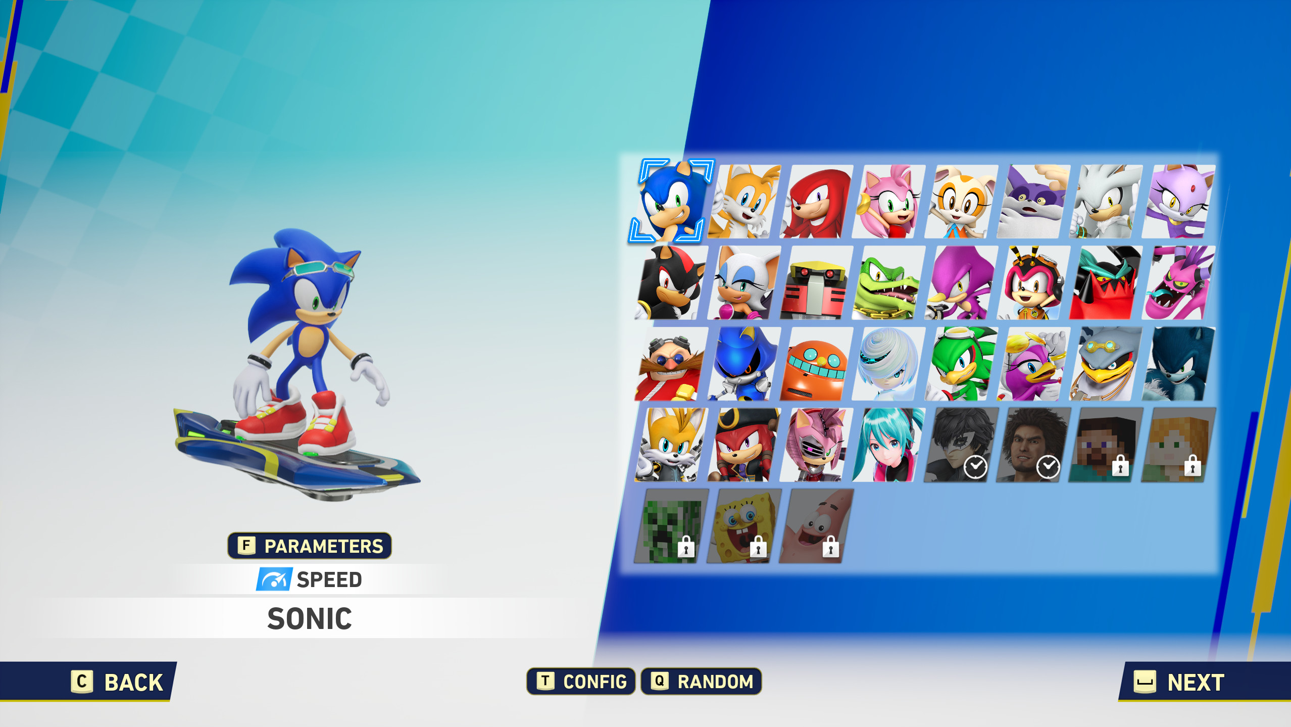 Sonic Customisation Mod for Sonic Racing: CrossWorlds | SR:CW Mods