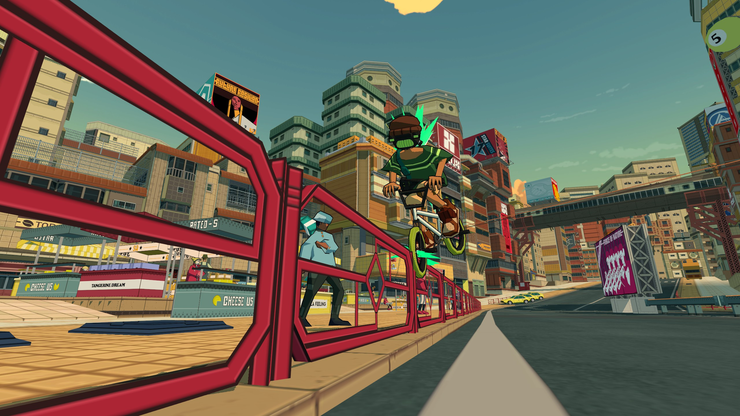 Tr3E (Sona) Mod for Bomb Rush Cyberfunk | BRC Mods