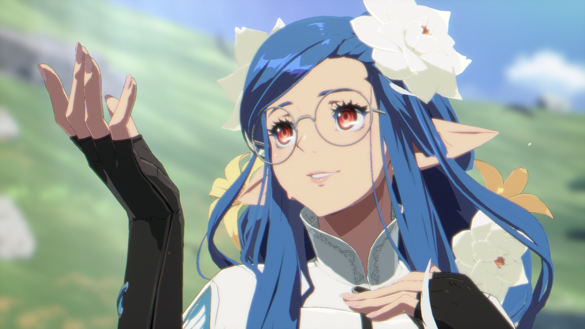 Dizzy Oversized Glasses & Elf Ears Mod for GUILTY GEAR -STRIVE- | GGST Mods