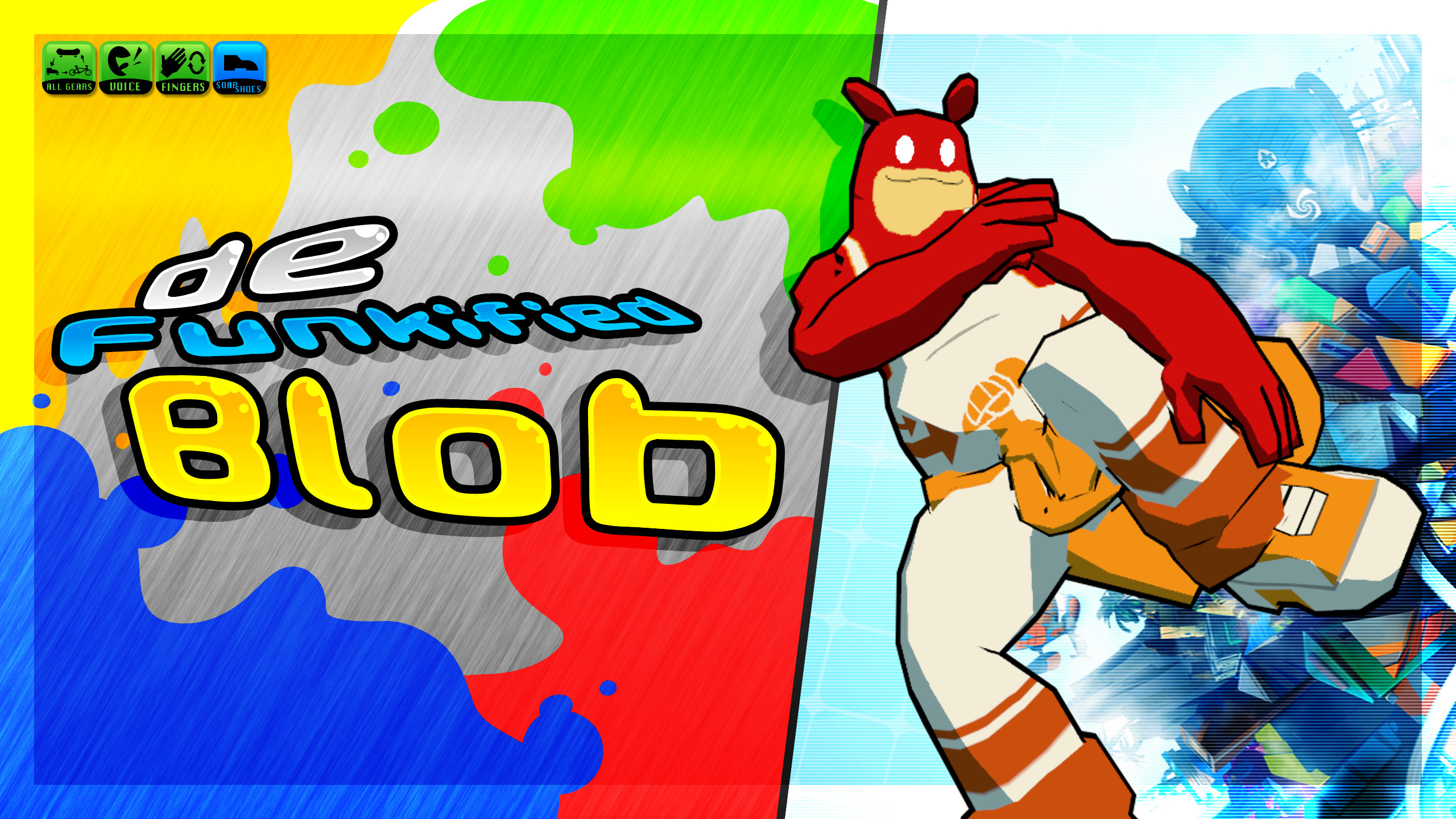de Blob (Funkified) Mod for Bomb Rush Cyberfunk | BRC Mods