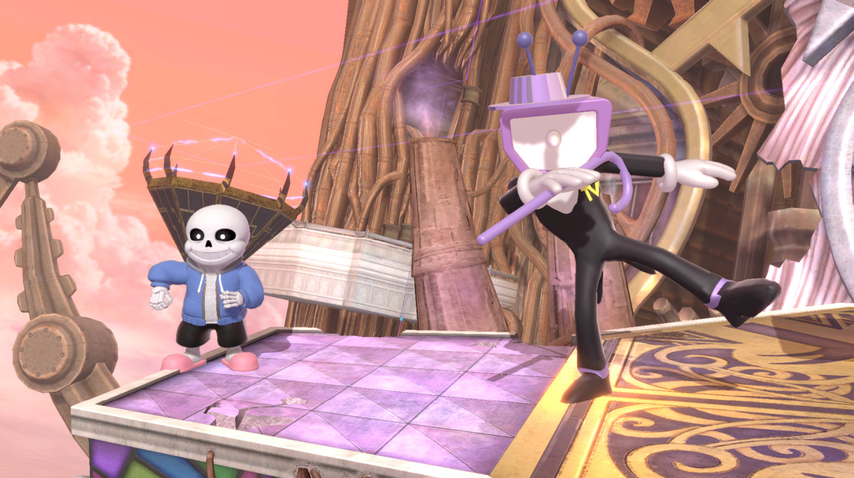 Sans Dance (From the Pacifist Fight) Mod for Super Smash Bros. Ultimate ...