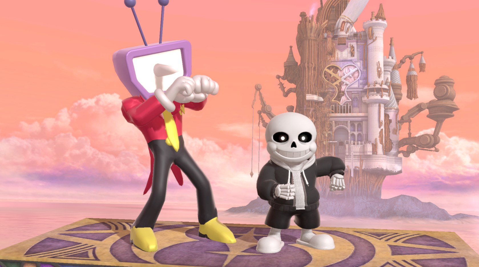 Sans Dance (From the Pacifist Fight) Mod for Super Smash Bros. Ultimate ...