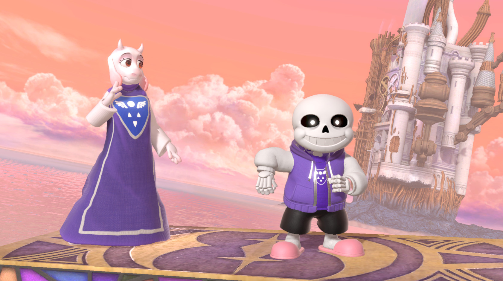 Sans Dance (From the Pacifist Fight) Mod for Super Smash Bros. Ultimate ...
