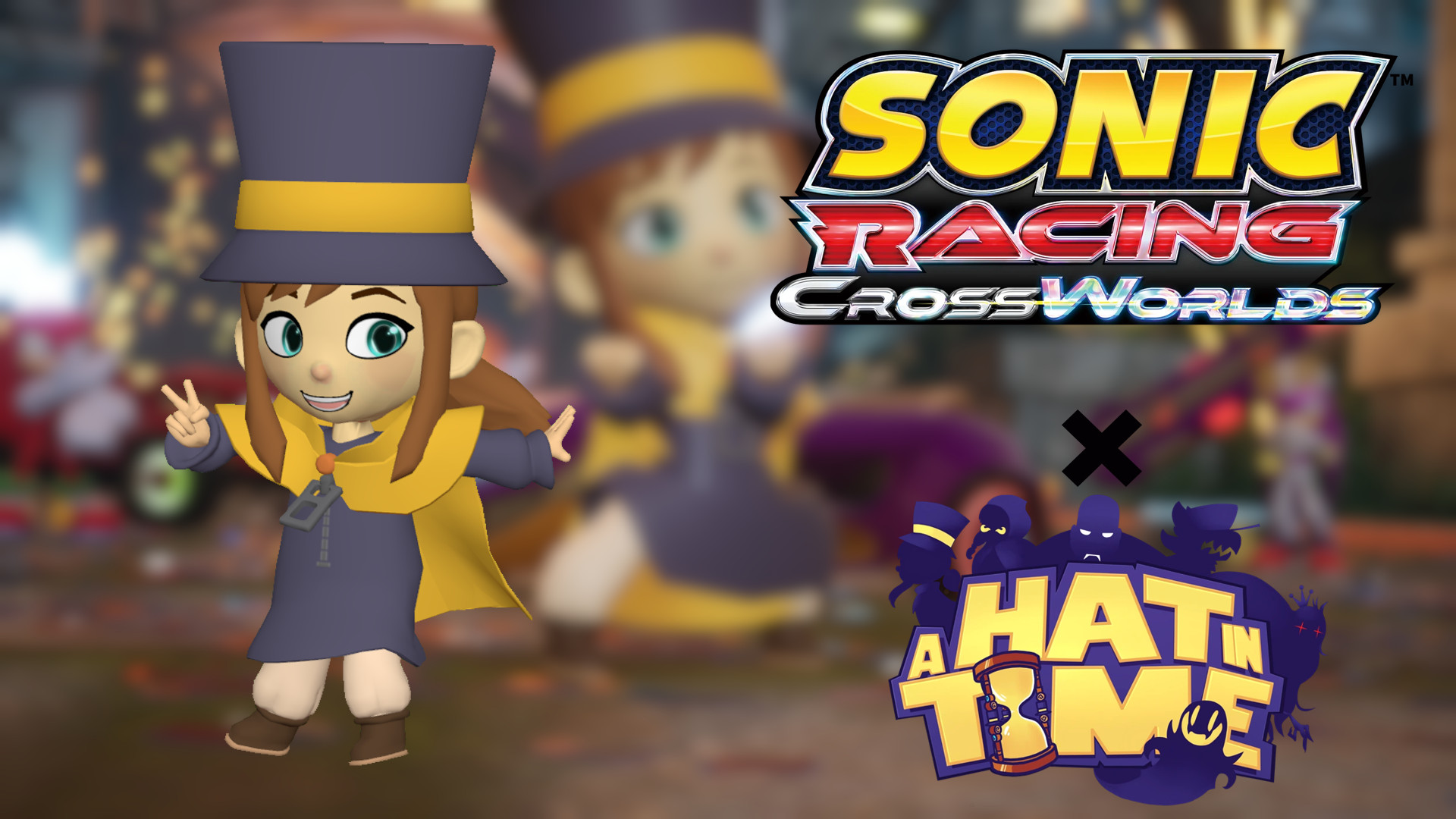 Hat Kid Mod for Sonic Racing: CrossWorlds | SR:CW Mods