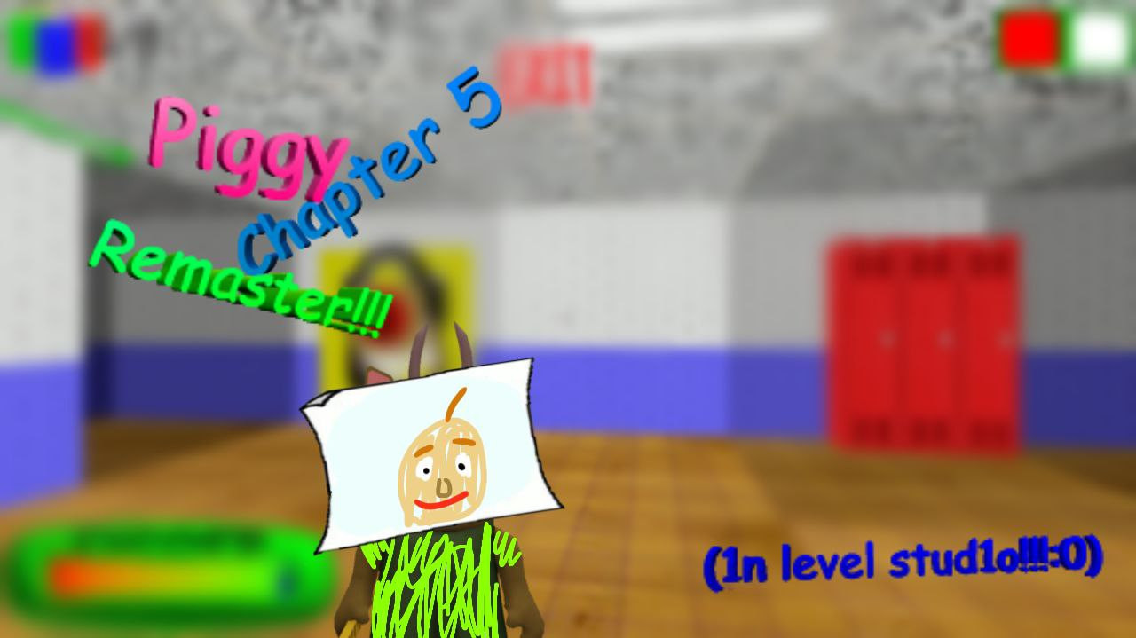 Piggy Chapter 5 Remaster Mod for Baldi's Basics | Baldi Mods