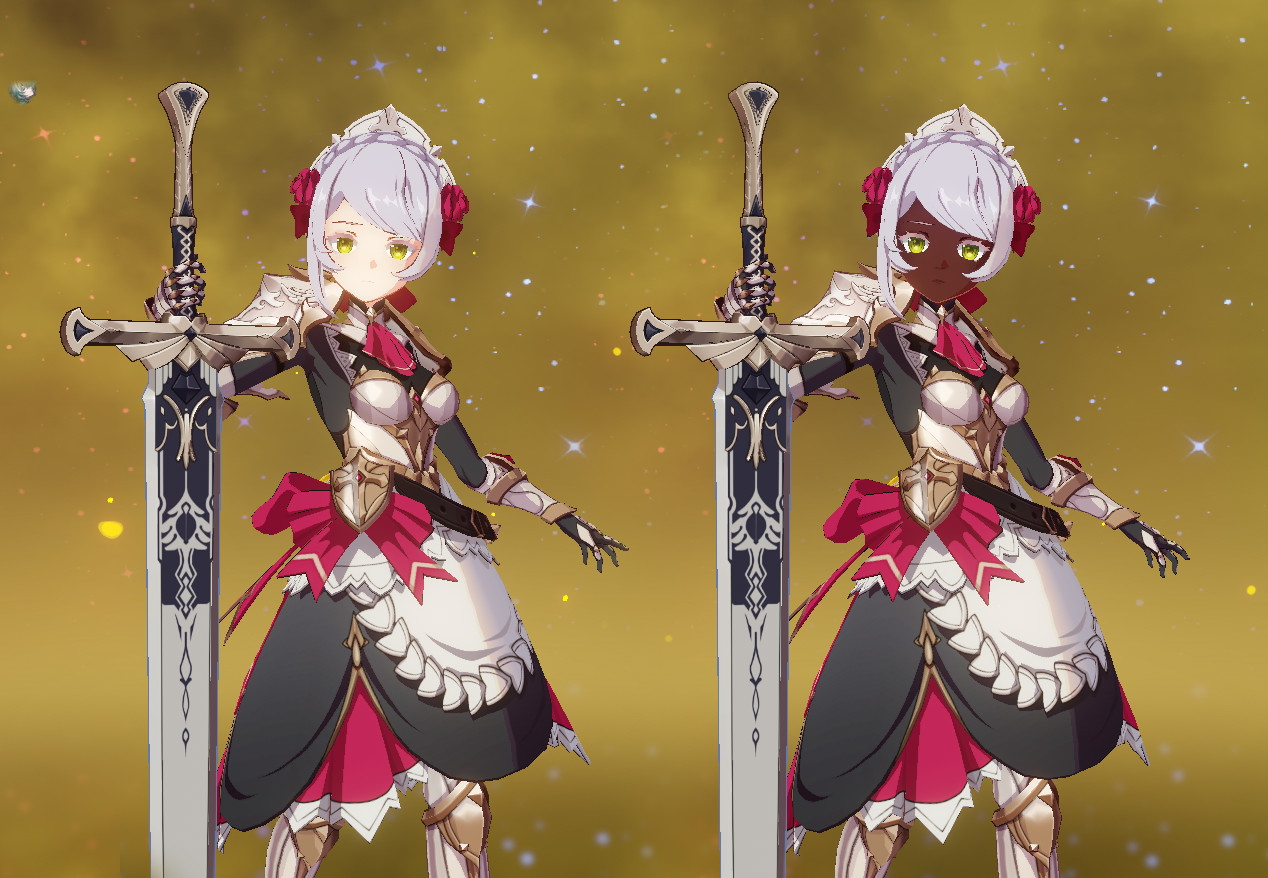 Faithful Knight Noelle Mod for Genshin Impact | GI Mods