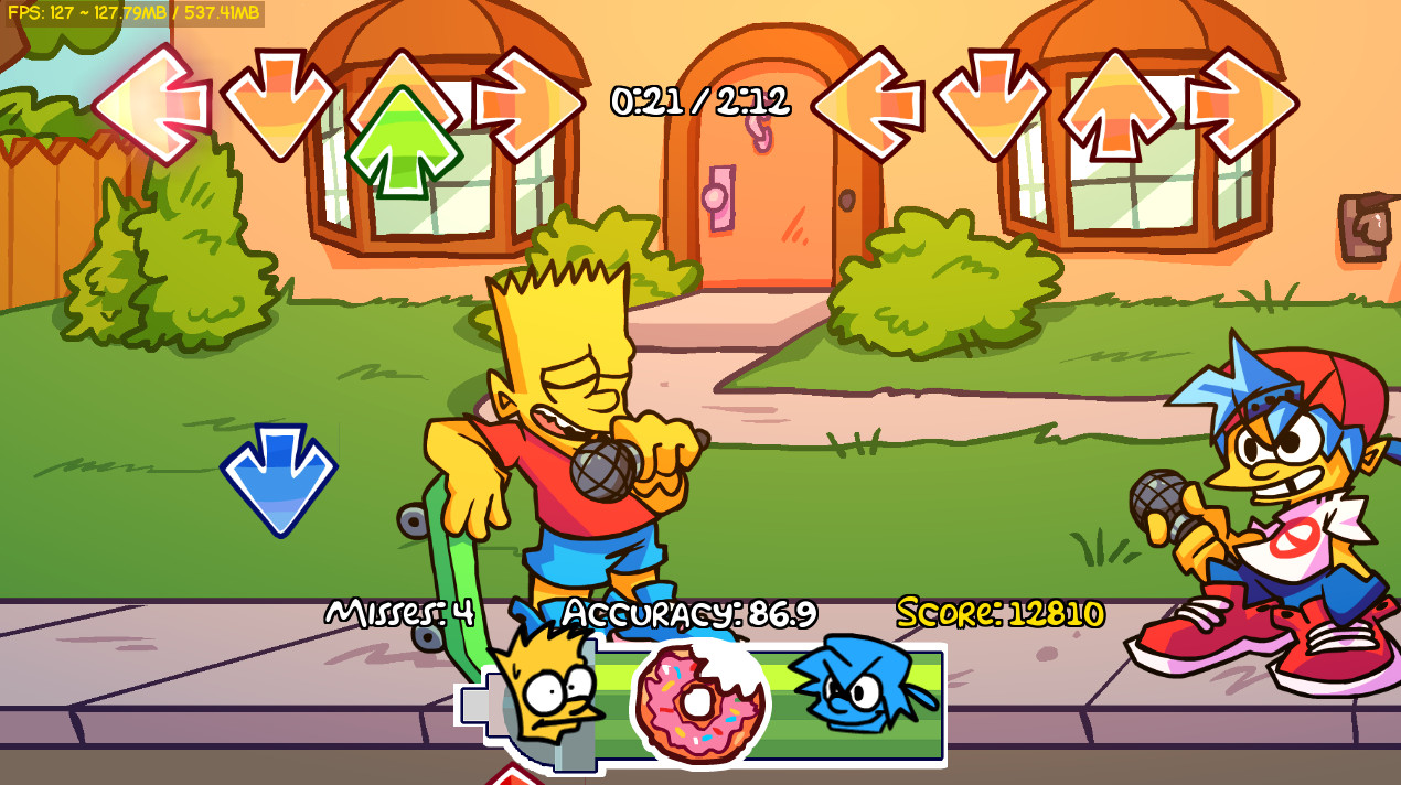 FNF: Meet The Simpsons! Mod for Friday Night Funkin' | FNF Mods