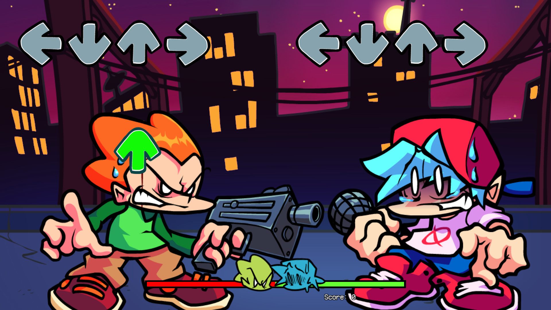 [V-SLICE] OH GOD NO (BF AND PICO MIX) Mod for Friday Night Funkin ...