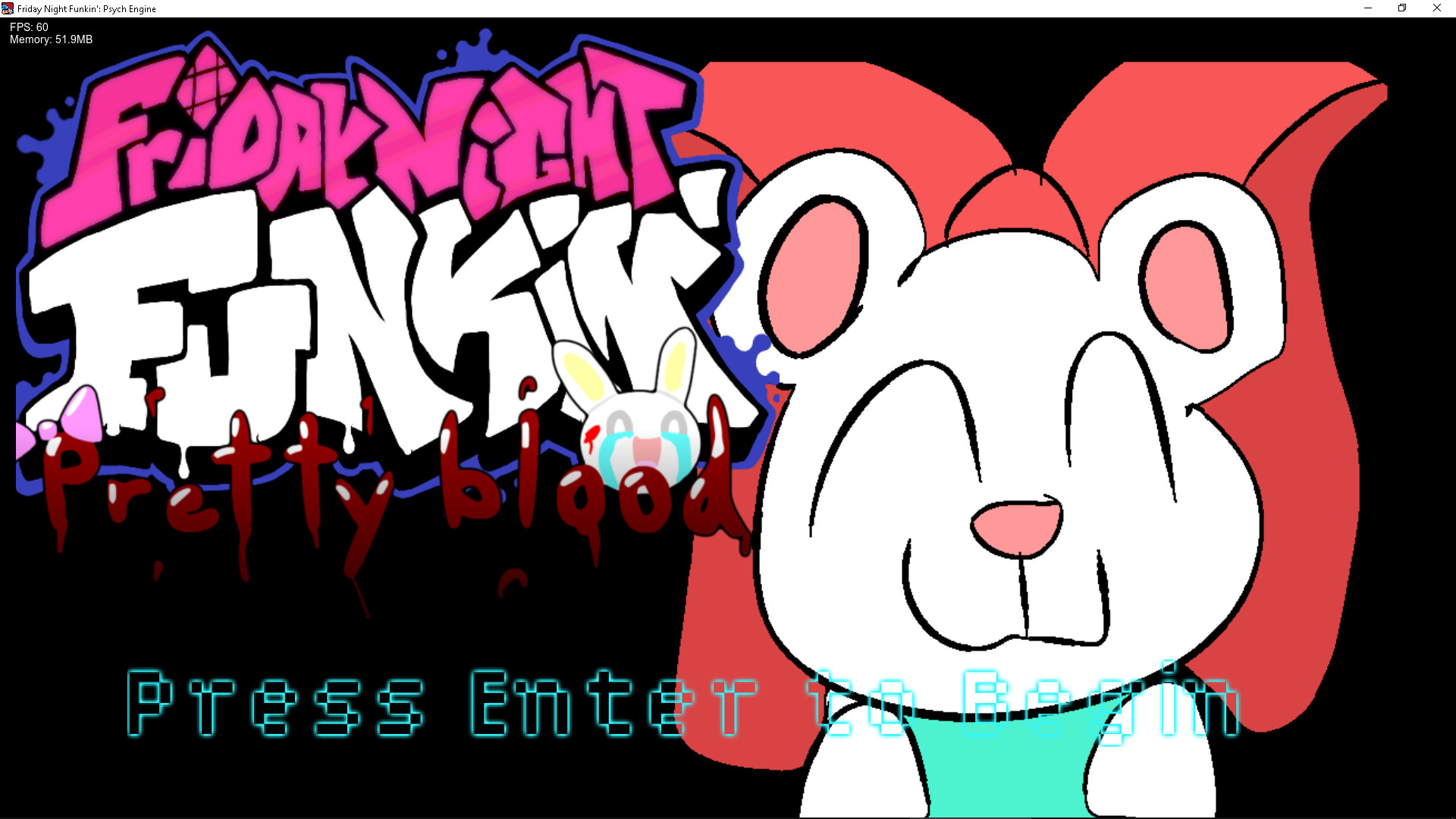 Vs. Pretty Blood Mod for Friday Night Funkin' | FNF Mods