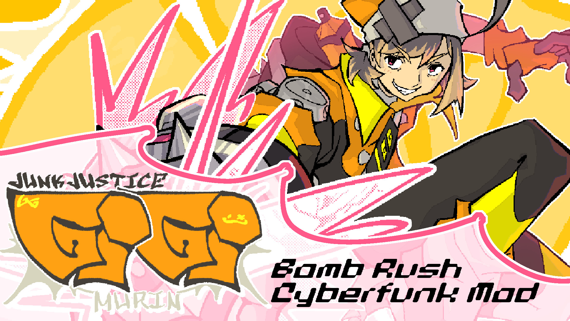 Gigi Murin (Junk Justice) Custom Model Mod for Bomb Rush Cyberfunk ...