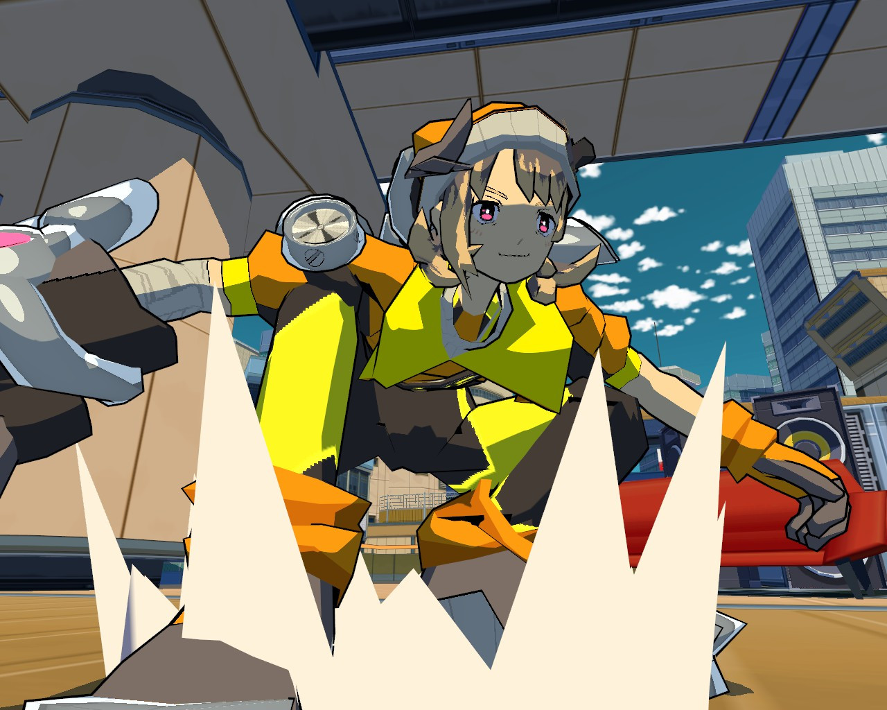 Gigi Murin (Junk Justice) Custom Model Mod for Bomb Rush Cyberfunk ...