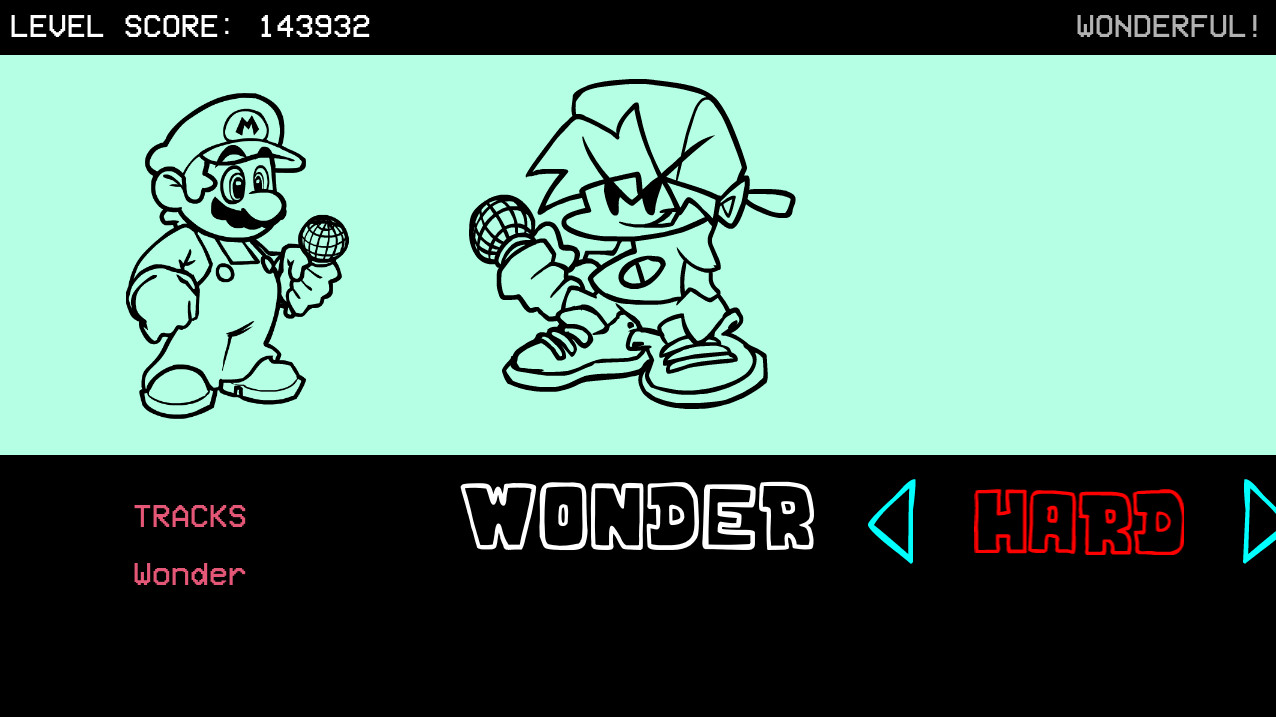 Super Funkin' Wonder (One-Shot) Mod for Friday Night Funkin' | FNF Mods