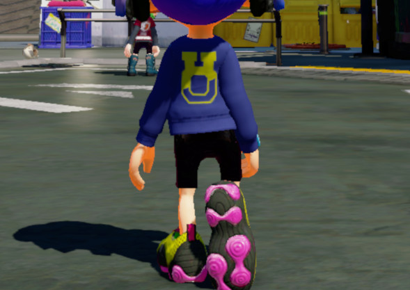 Yellow-Mesh Sneakers from Splatoon 2 Mod for Splatoon | Splatoon Mods