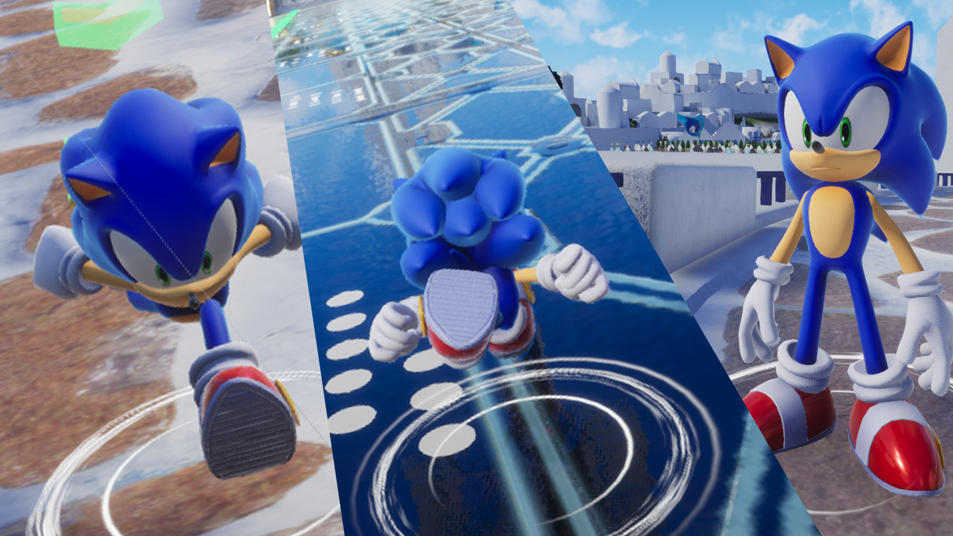 True Modern Sonic on Foot Mod for Sonic Racing: CrossWorlds | SR:CW Mods