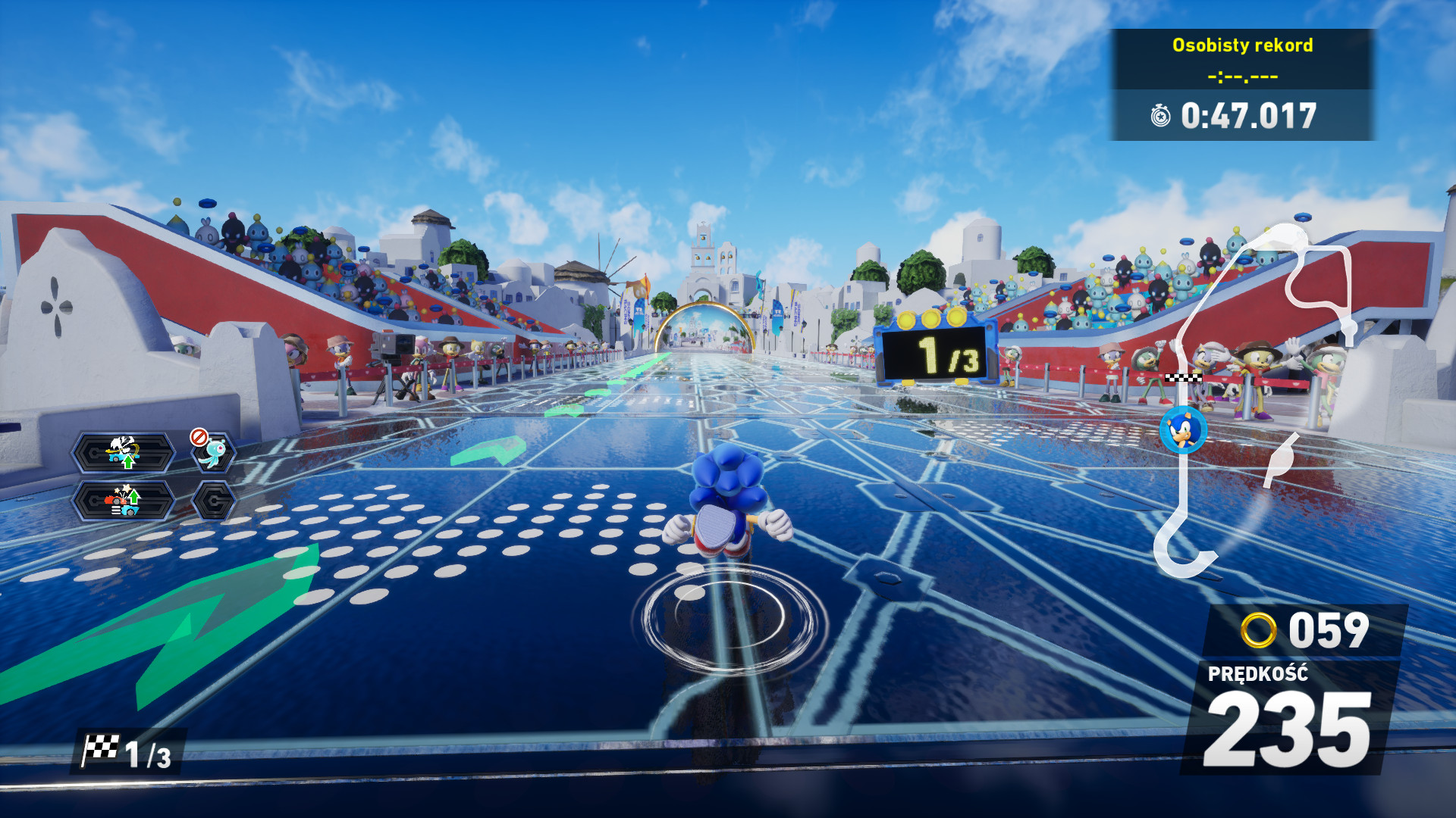 True Modern Sonic on Foot Mod for Sonic Racing: CrossWorlds | SR:CW Mods