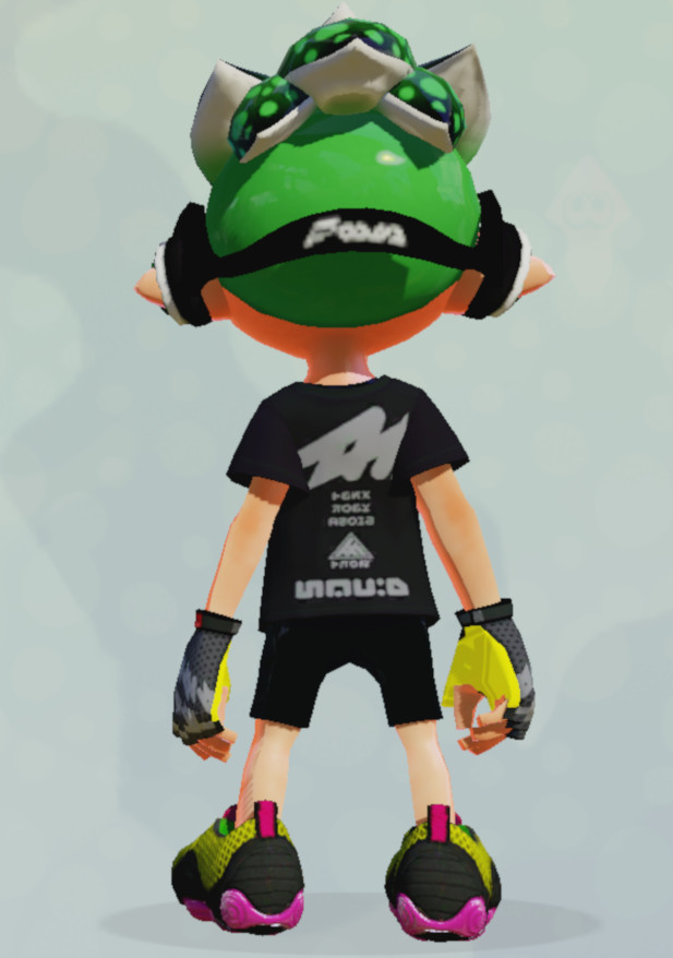 Black V-Neck Tee from Splatoon 2 over Octo Tee Mod for Splatoon ...