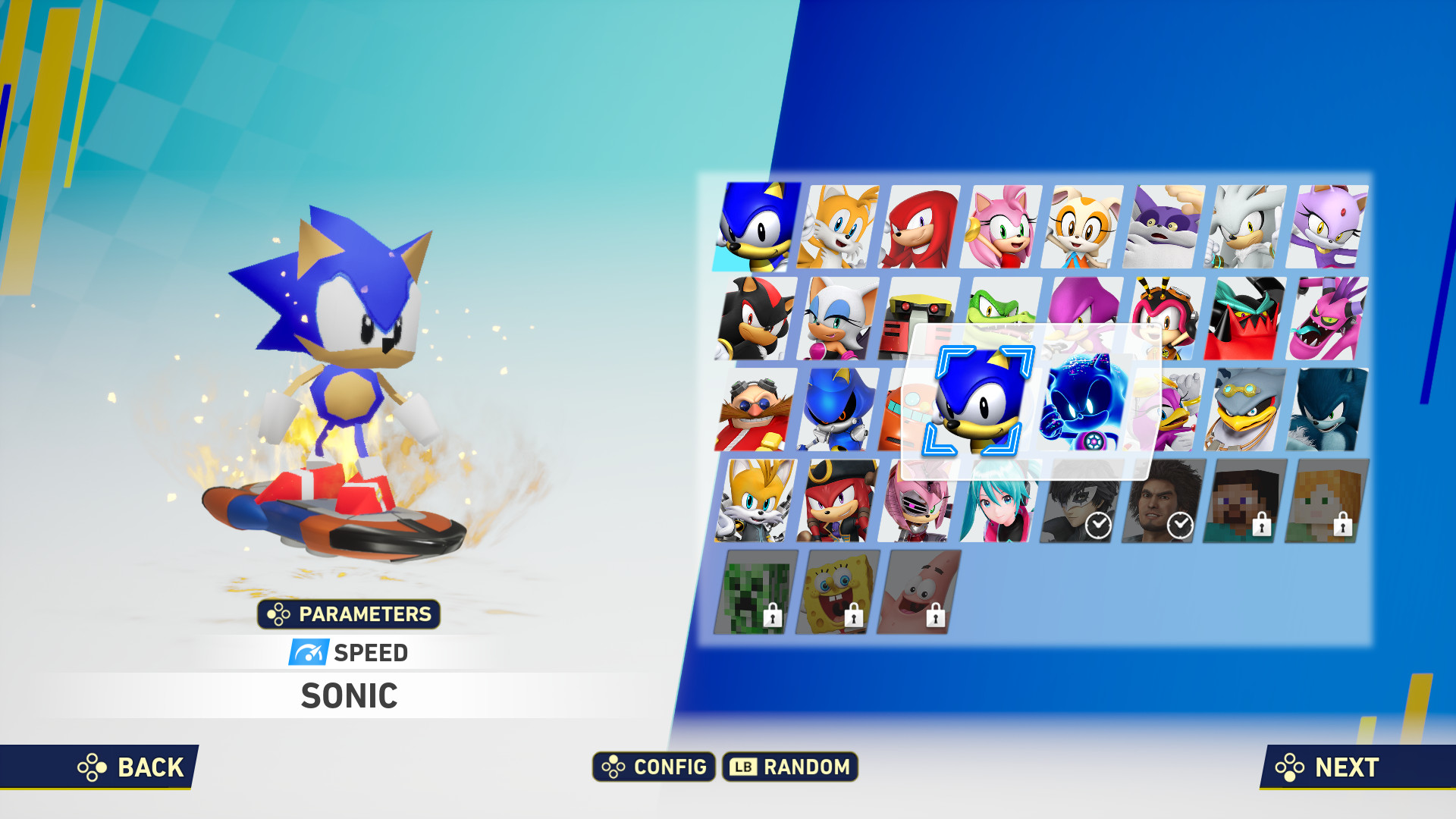 Sonic R Sonic Mod for Sonic Racing: CrossWorlds | SR:CW Mods