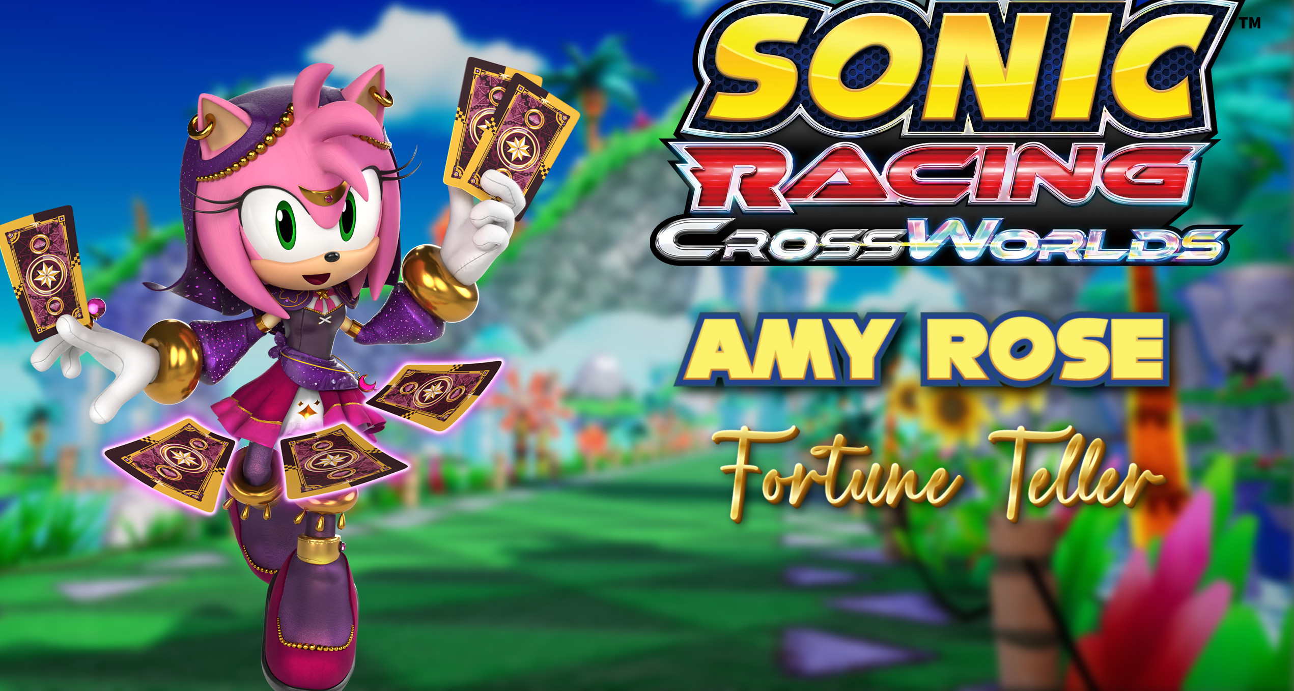 Fortune Amy Mod for Sonic Racing: CrossWorlds | SR:CW Mods