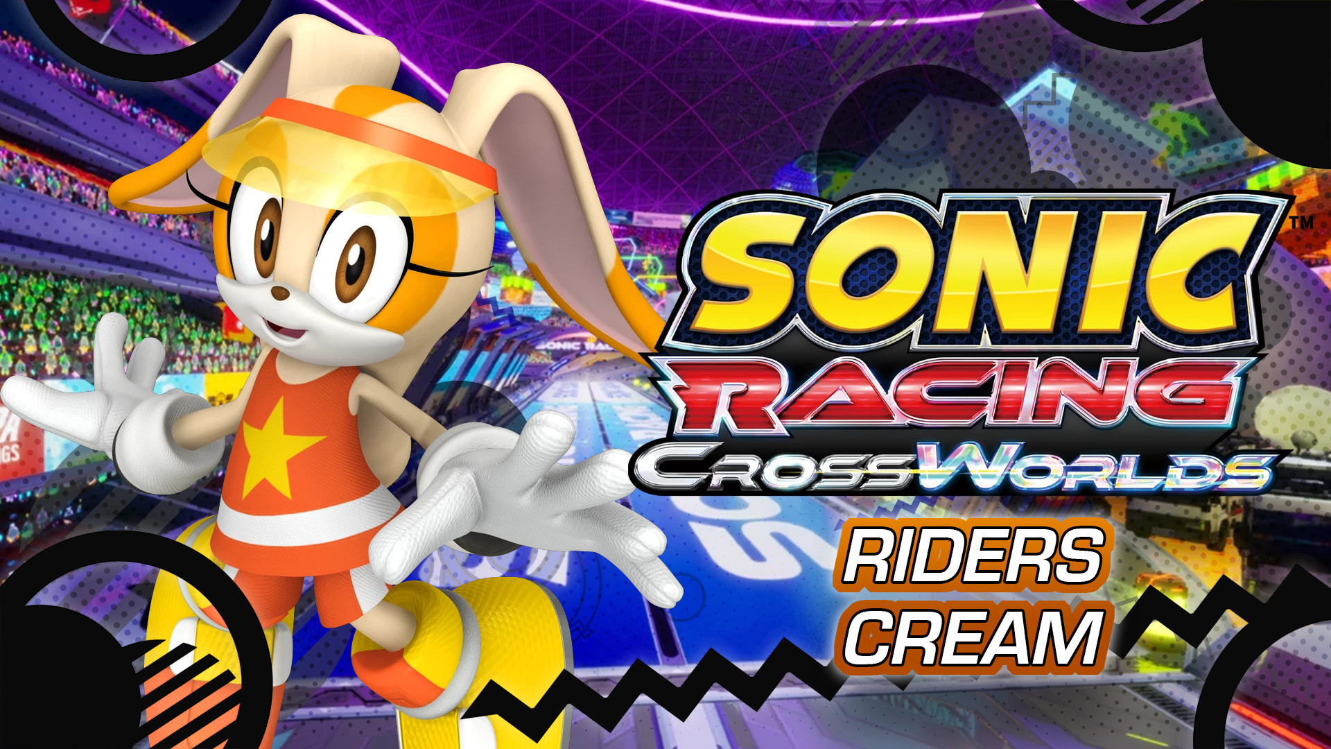 Riders Cream Mod for Sonic Racing: CrossWorlds | SR:CW Mods