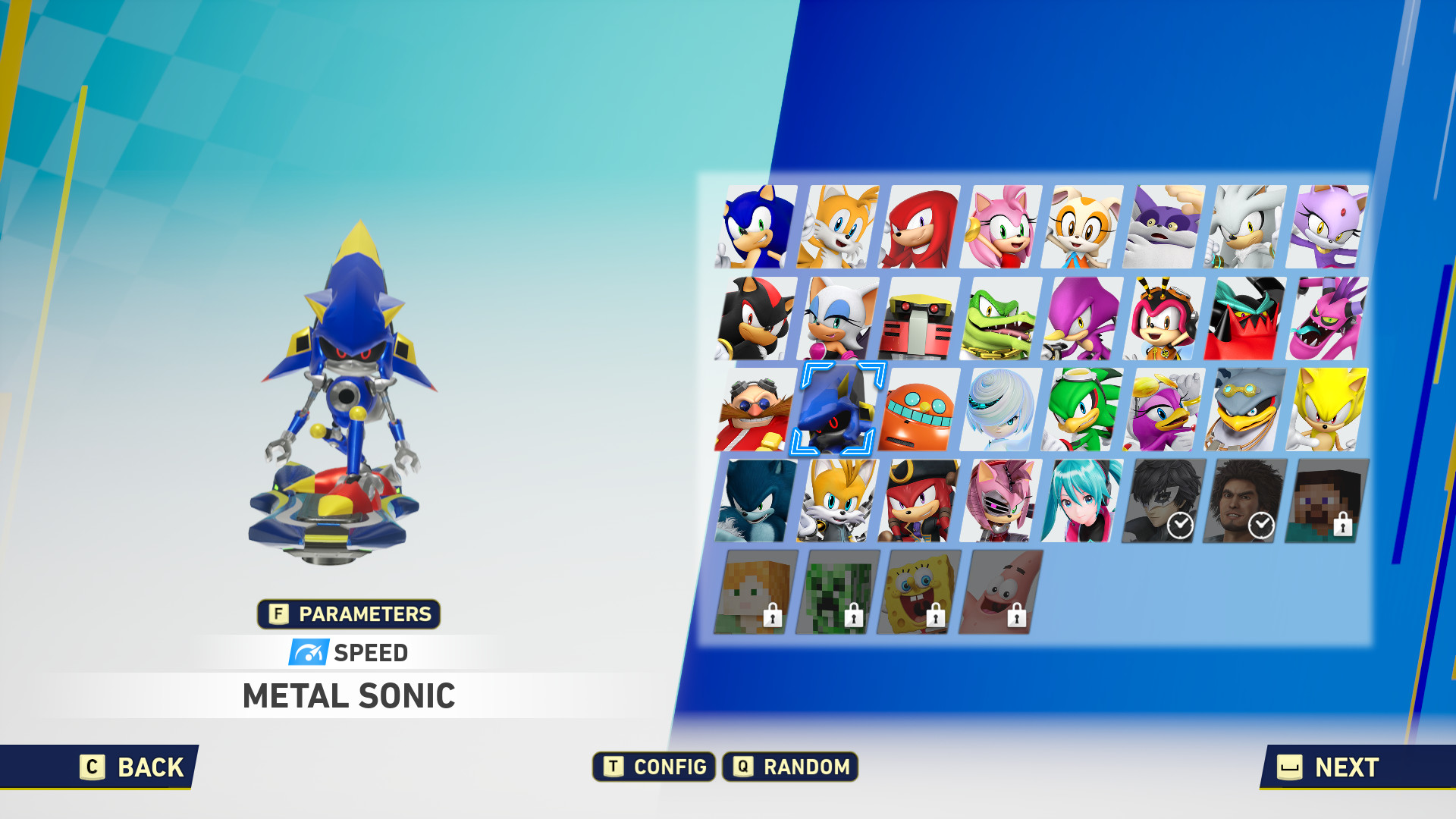 Rocket Metal Sonic Mod for Sonic Racing: CrossWorlds | SR:CW Mods