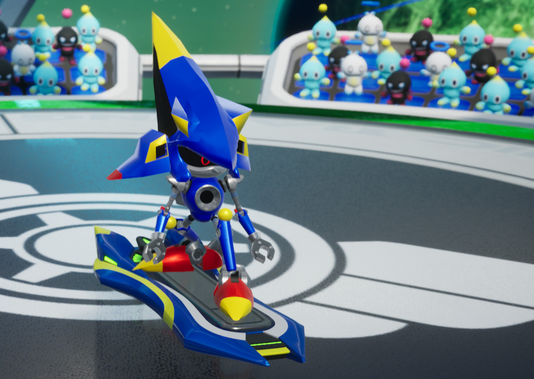 Rocket Metal Sonic Mod for Sonic Racing: CrossWorlds | SR:CW Mods