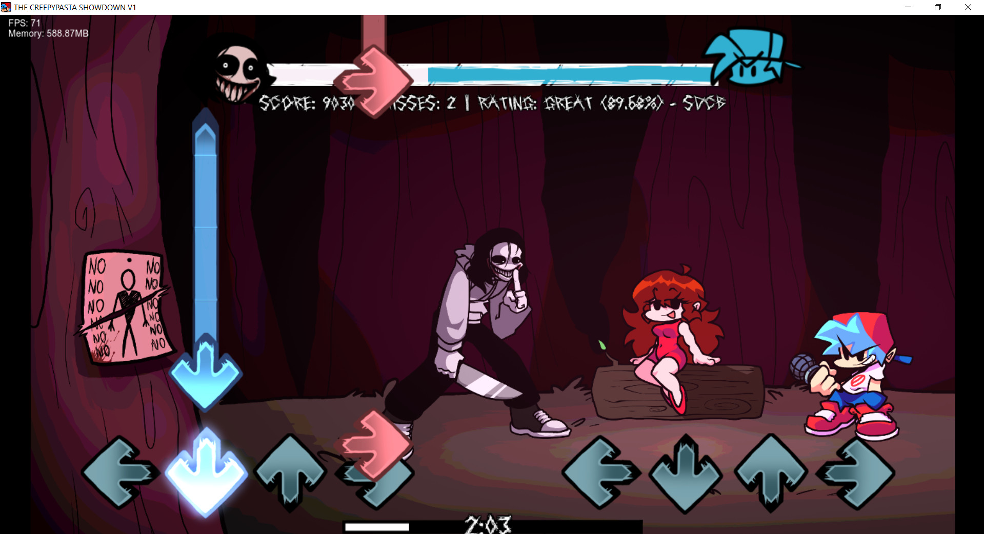 (reupload) FNF: THE CREEPYPASTA SHOWDOWN Mod for Friday Night Funkin ...