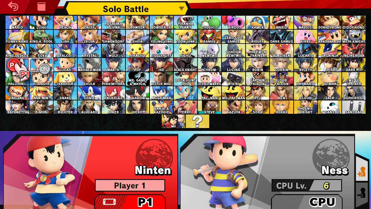 NES Ninten Mod for Super Smash Bros. Ultimate | SSBU Mods