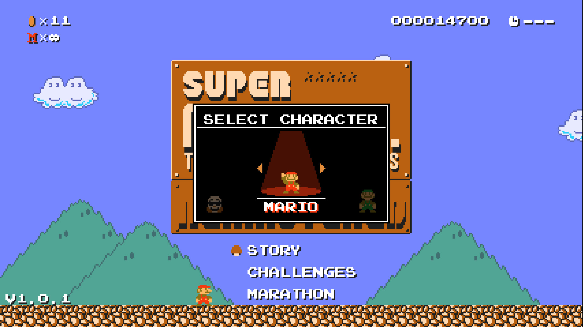 Game & Watch front-facing sprites Mod for Super Mario Bros. Remastered ...