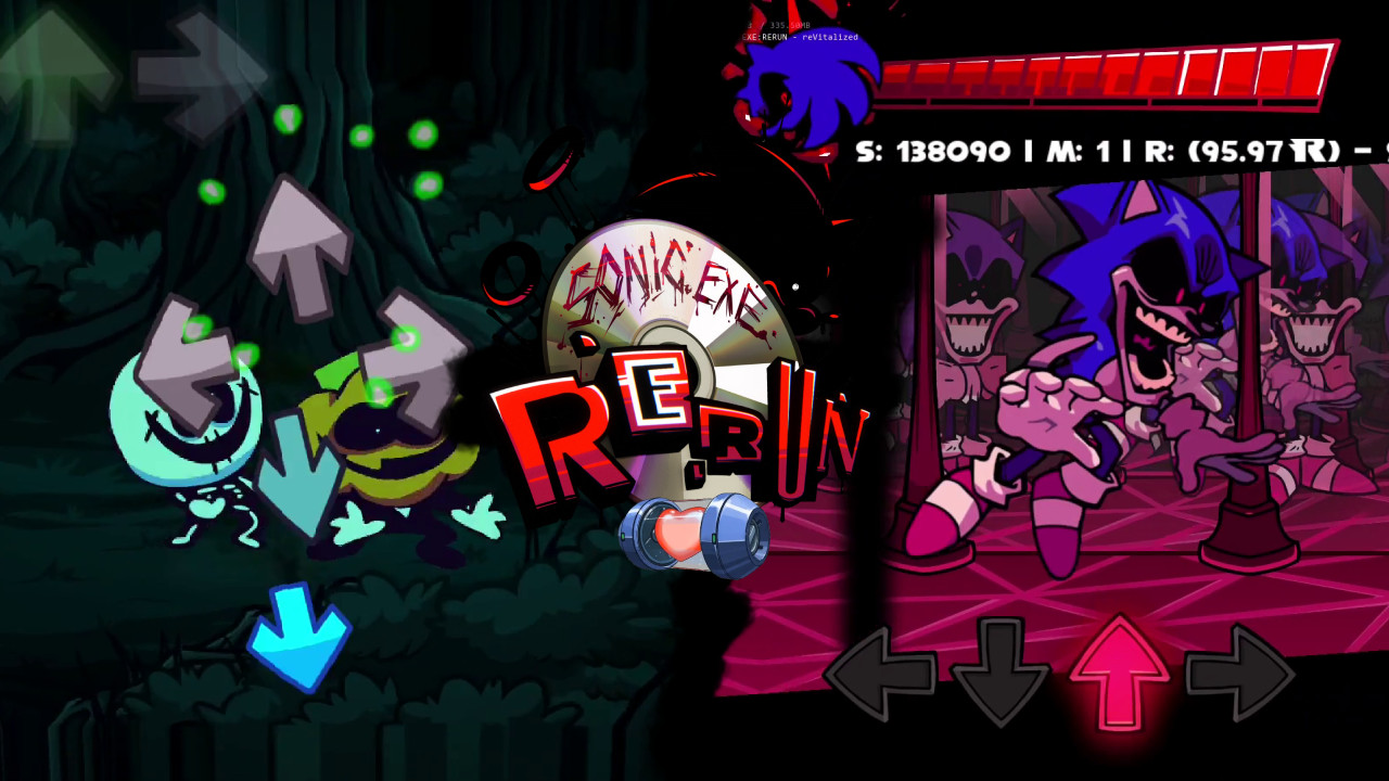 Vs.Sonic.EXE: RERUN - reVitalized Mod for Friday Night Funkin' | FNF Mods