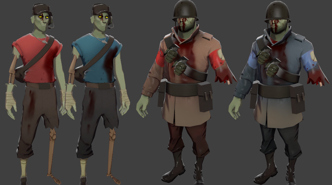 PRE-FORTRESS ZOMBIES! Mod for Pre-Fortress 2 | PF2 Mods