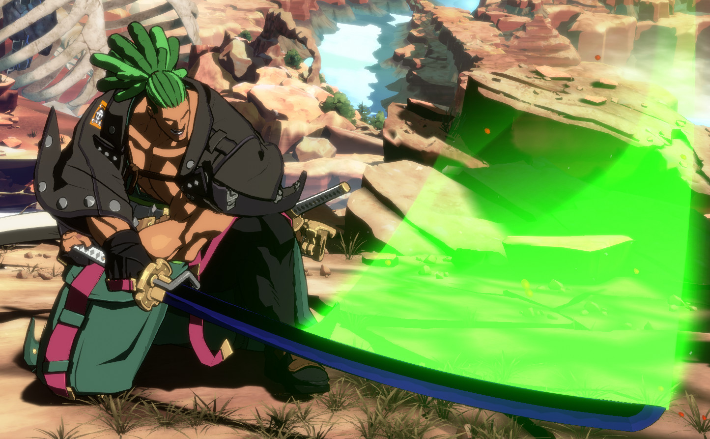 Nagoriyuki Zoro Mod for GUILTY GEAR -STRIVE- | GGST Mods