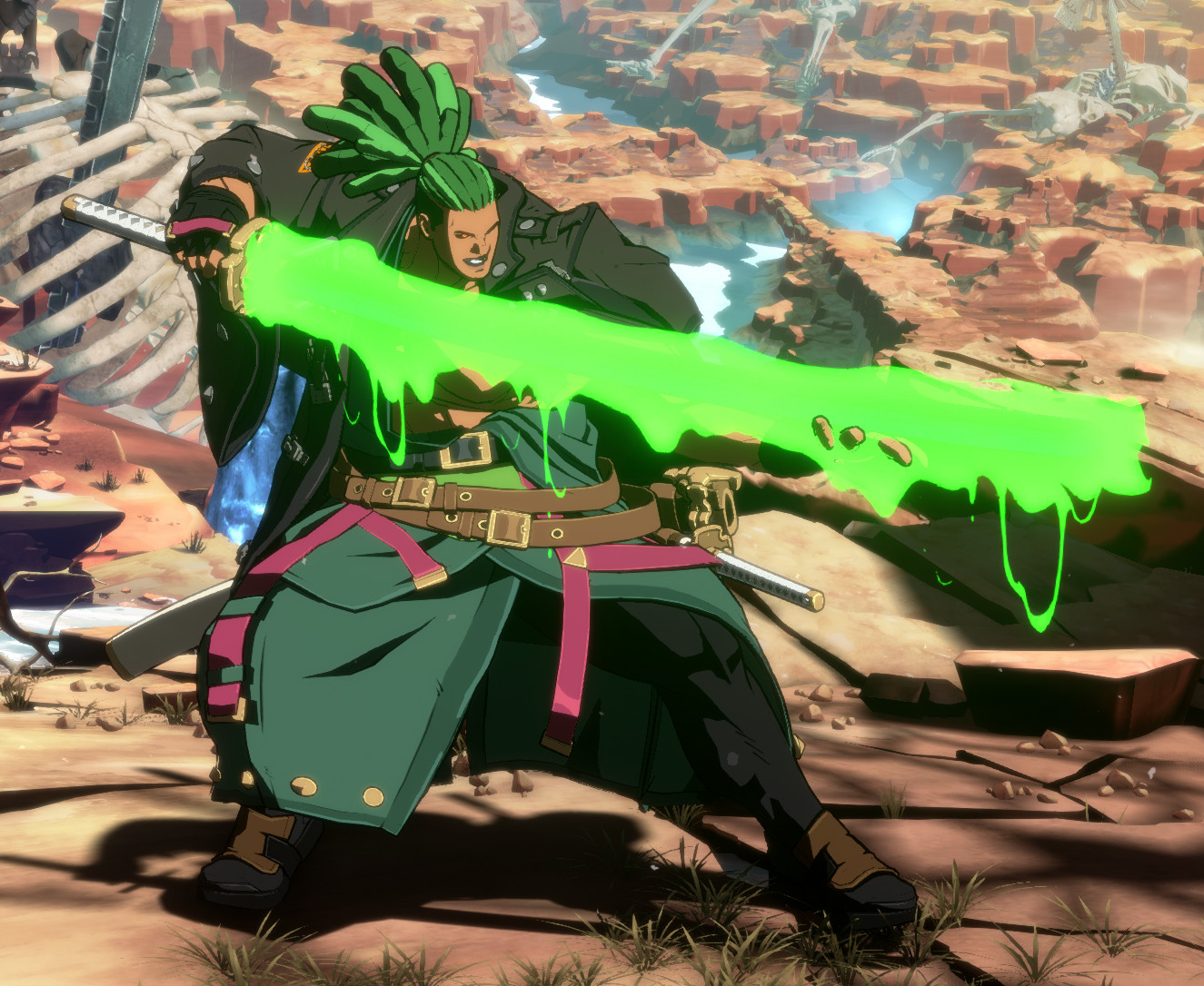 Nagoriyuki Zoro Mod for GUILTY GEAR -STRIVE- | GGST Mods