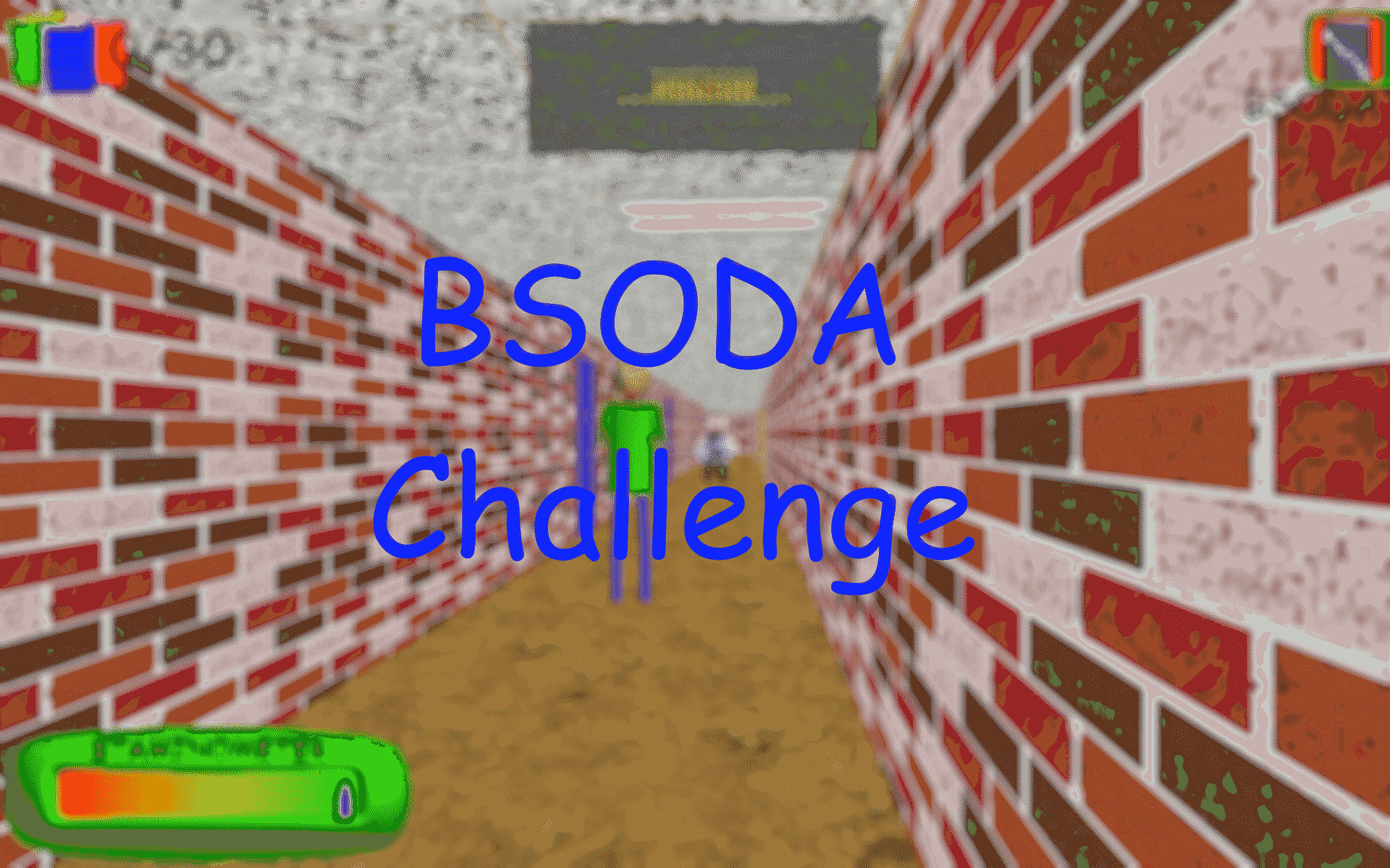 (0.13.X) BSODA Challenge Mod for Baldi's Basics | Baldi Mods