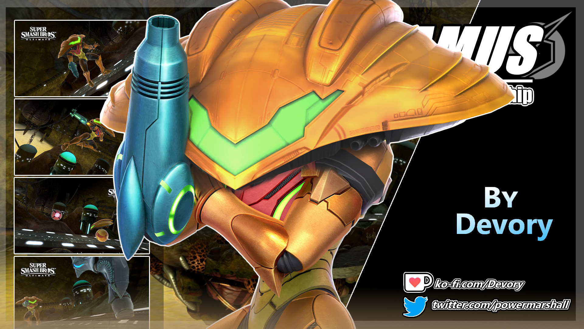 Gunship Samus Mod for Super Smash Bros. Ultimate | SSBU Mods