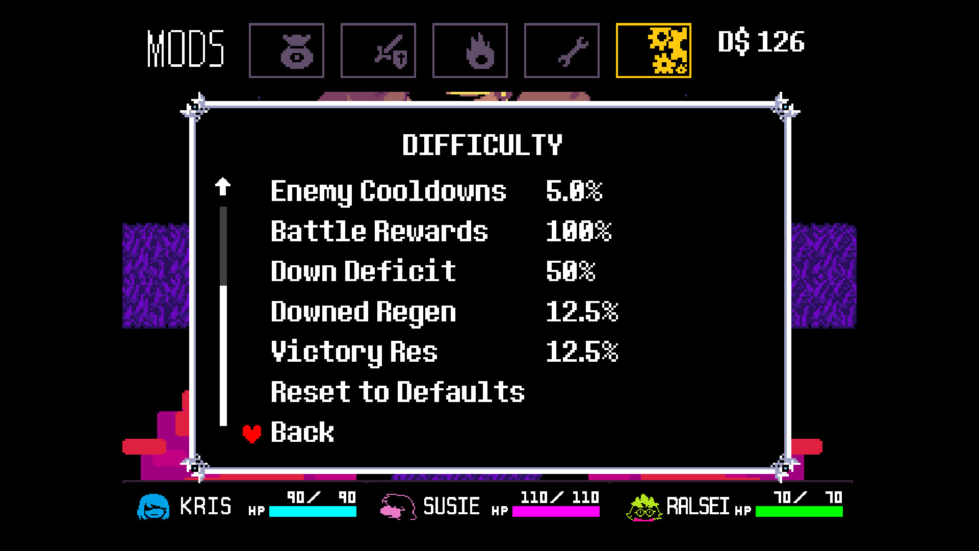 Custom Difficulty Mod for Deltarune | DR Mods