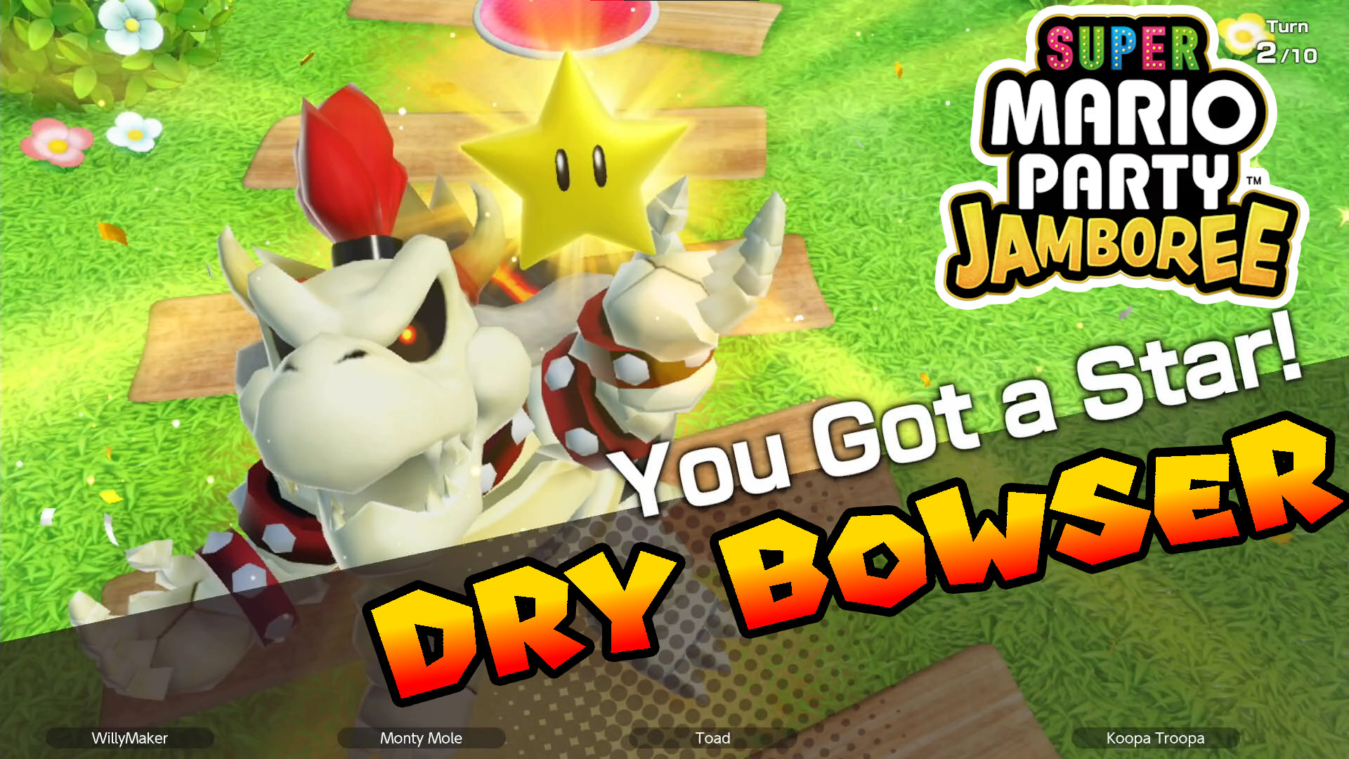 Dry Bowser (+ Voice) Mod for Super Mario Party Jamboree | SMPJ Mods