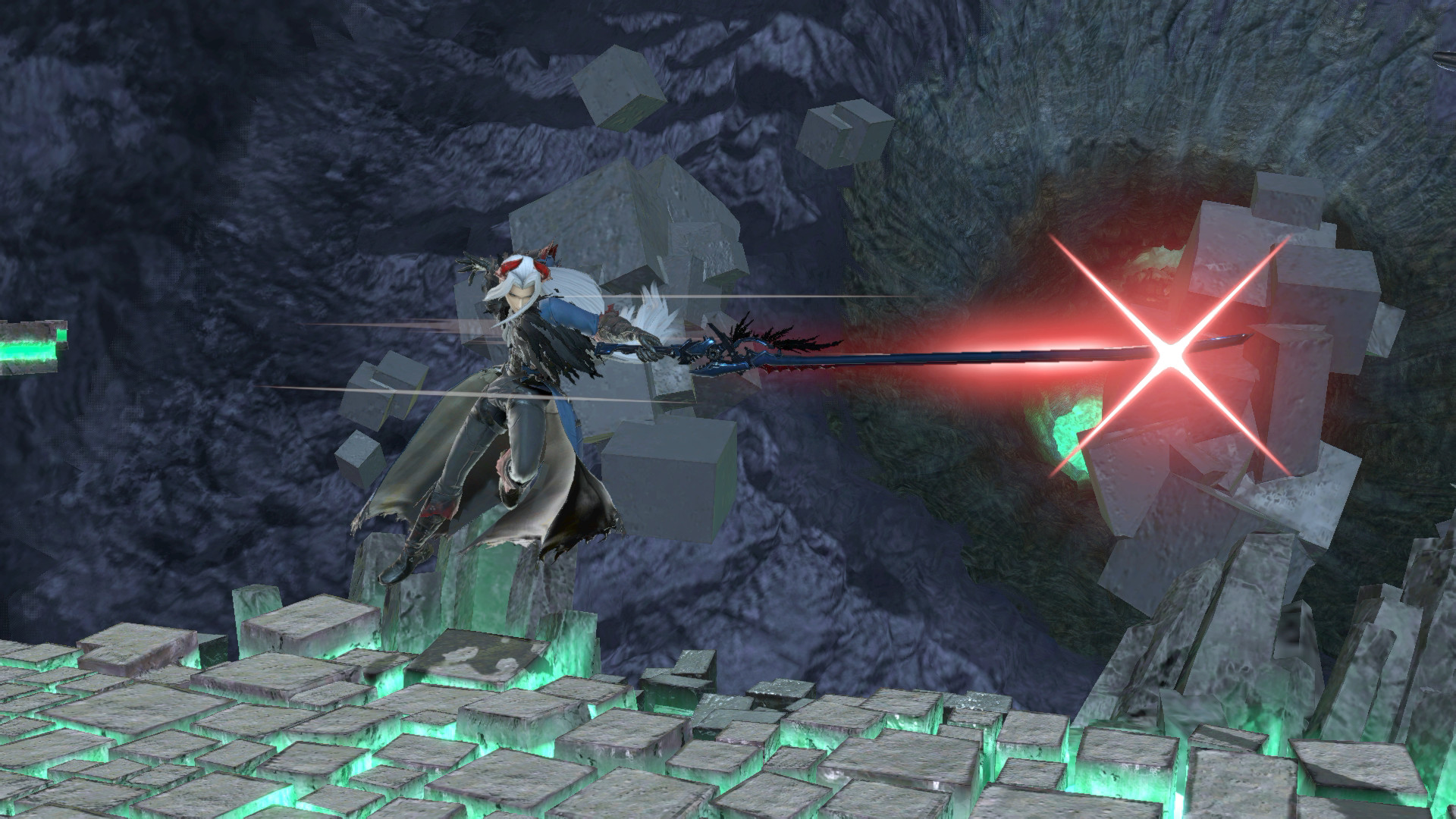 Dark Harbinger Sephiroth + effects Mod for Super Smash Bros. Ultimate ...