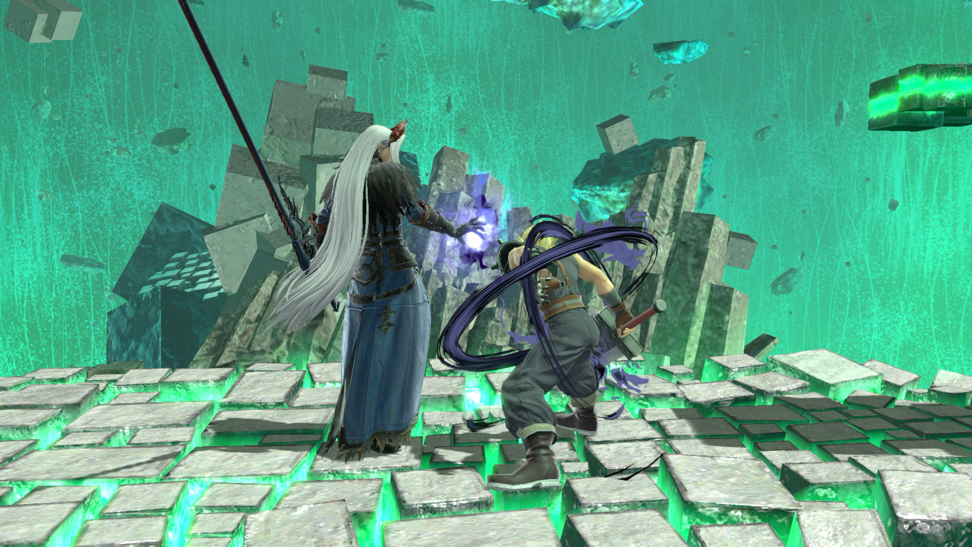 Dark Harbinger Sephiroth + effects Mod for Super Smash Bros. Ultimate ...