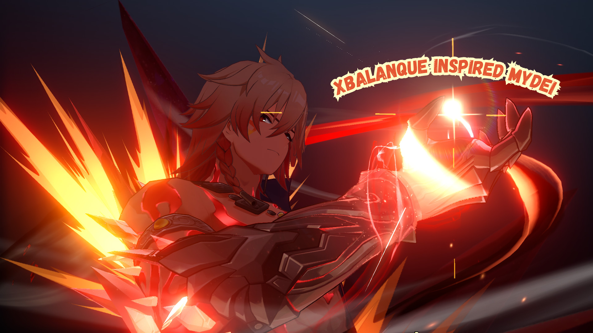 mydei gone pyro archon (xbalanque) Mod for Honkai Star Rail | HSR Mods