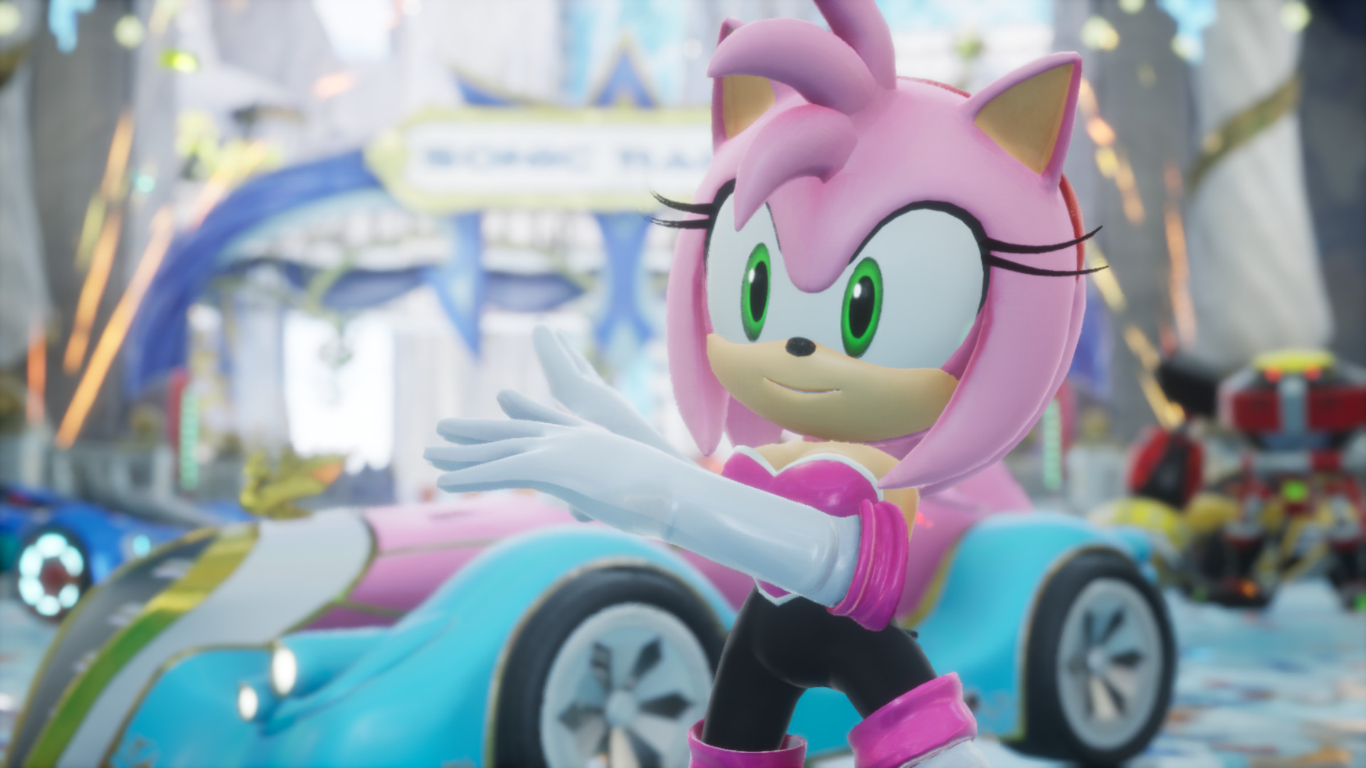 (AI UPDATE) Amy Rouge Mod for Sonic Racing: CrossWorlds | SR:CW Mods