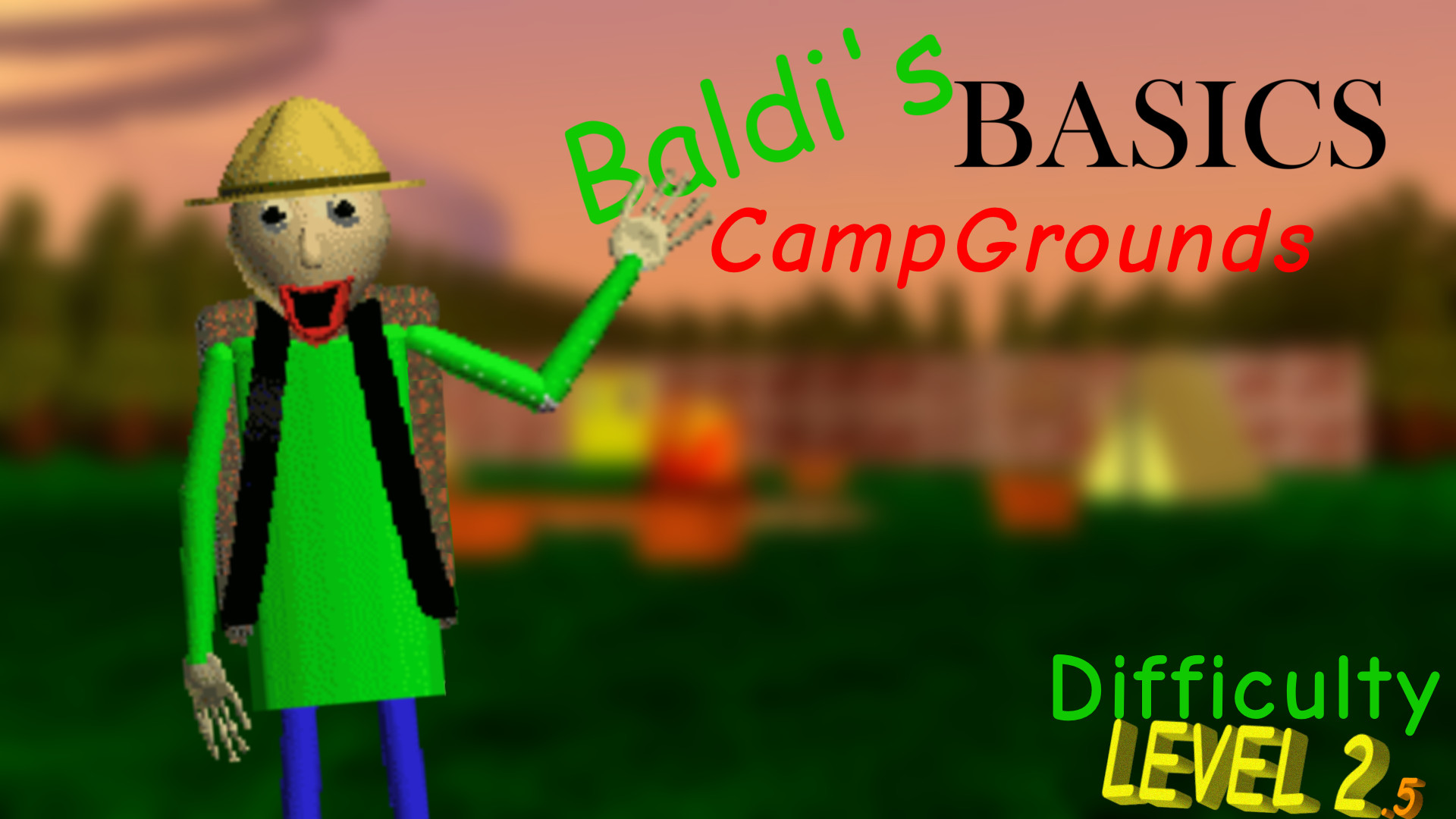Baldi's Basics CampGrounds (BB+) Mod for Baldi's Basics | Baldi Mods