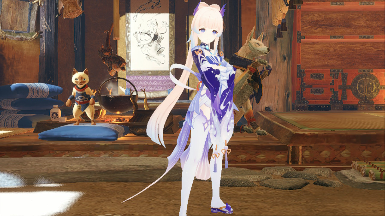 Kokomi GI (layered armor) NSwitch port Mod for Monster Hunter Rise ...