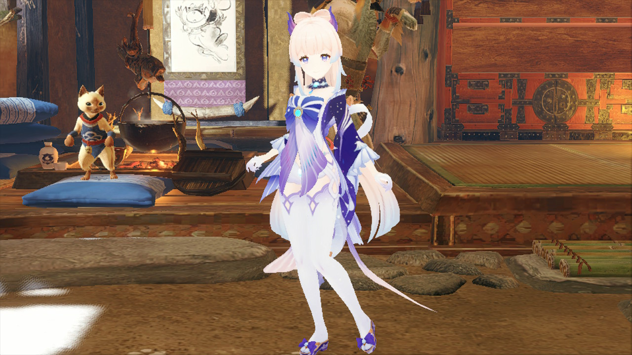 Kokomi GI (layered armor) NSwitch port Mod for Monster Hunter Rise ...