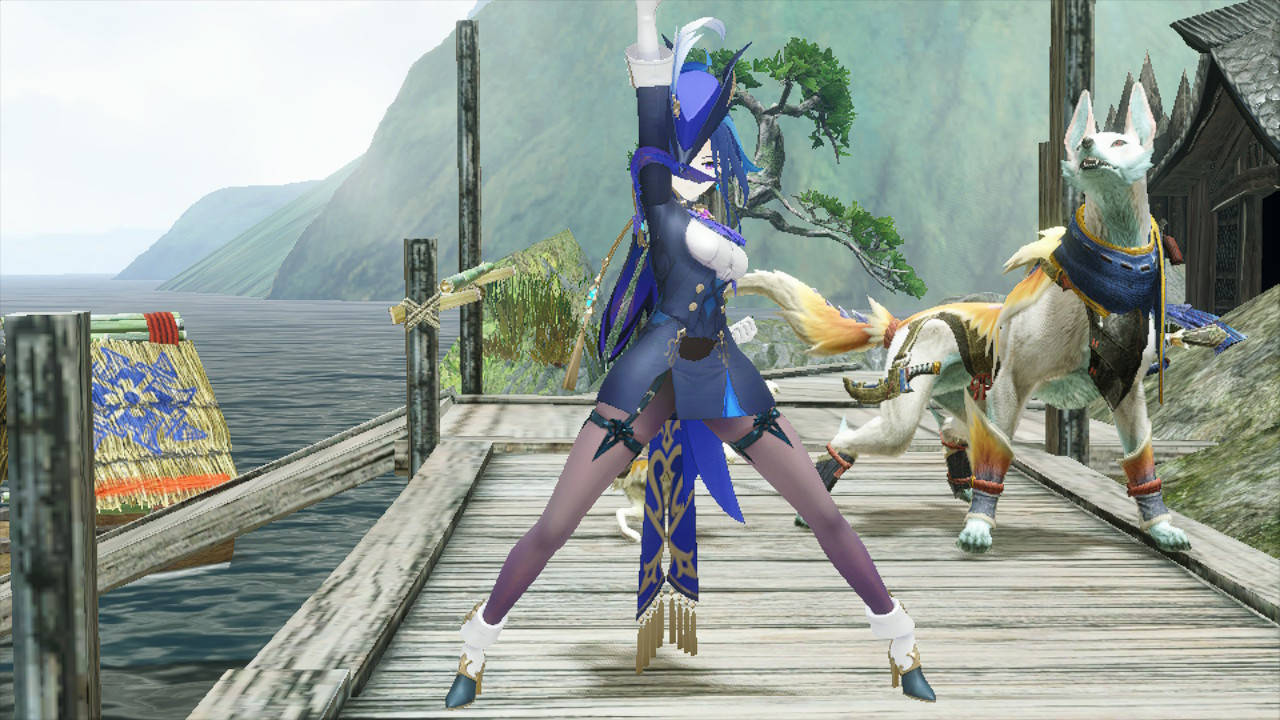 Clorinde GI (layered armor) NSwitch port Mod for Monster Hunter Rise ...