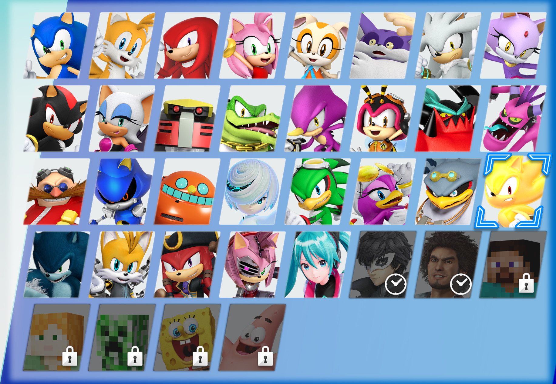 Yet Another Super Sonic Render Replacement Mod for Sonic Racing ...