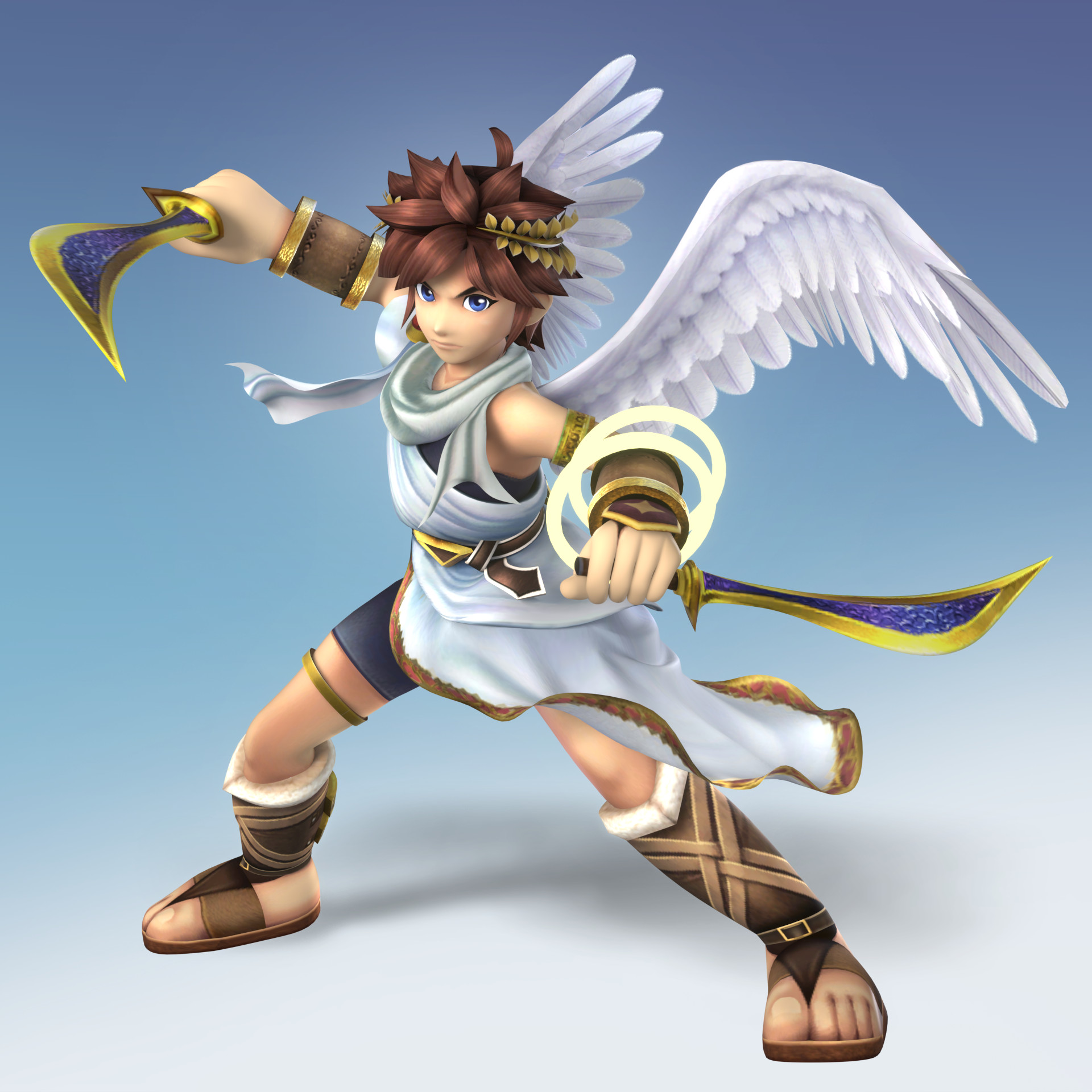 Pit Ultimate Pose Cosmetic Pack Mod for Super Smash Bros. Brawl | Brawl ...