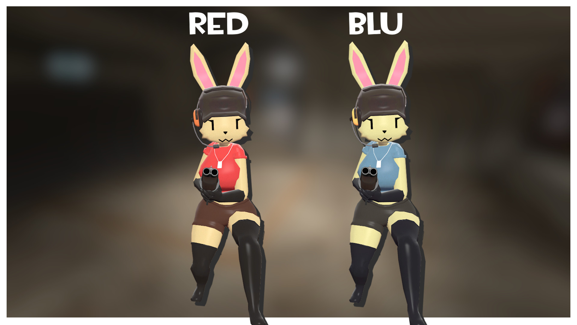 Lucy The Bun (with Female Voicelines) (Casual) Mod for Team Fortress 2 | TF2 Mods